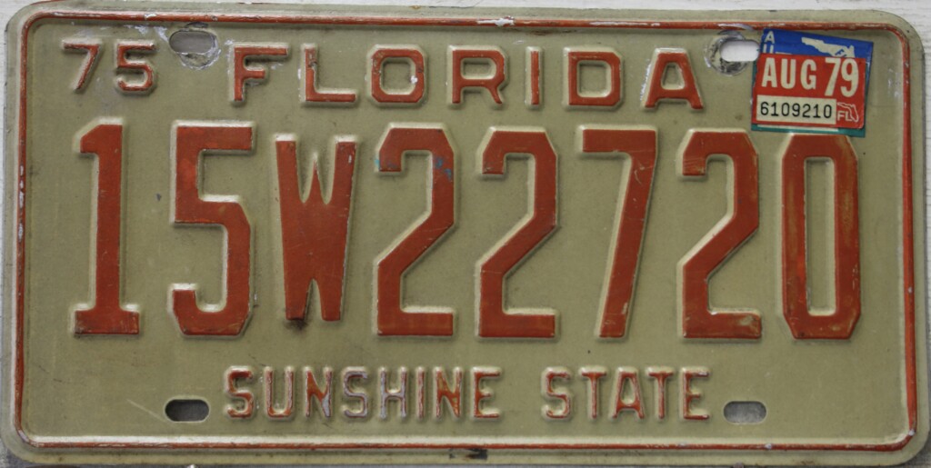 15W22720 - Florida - 1979 | Great American Plates