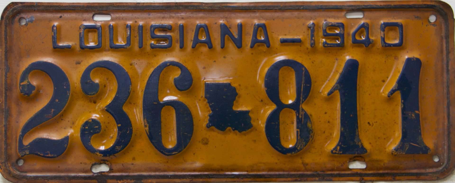 236 811 PAIR- Louisiana - 1940 | Great American Plates