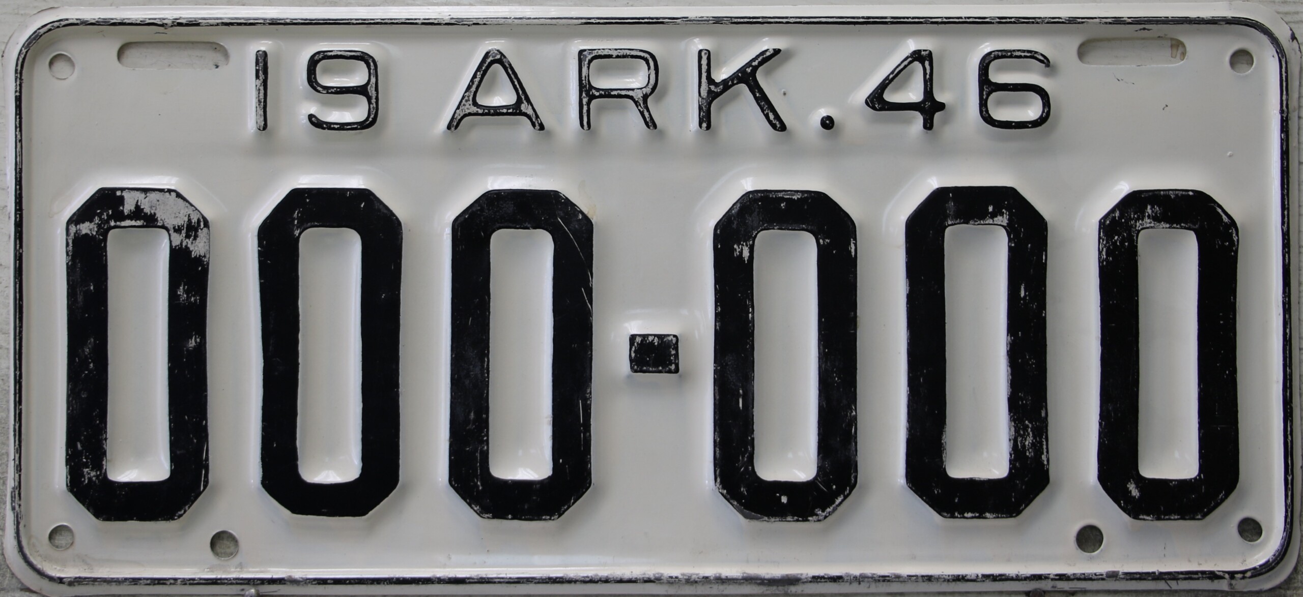 Arkansas Sample License Plates Collection | Great American Plates