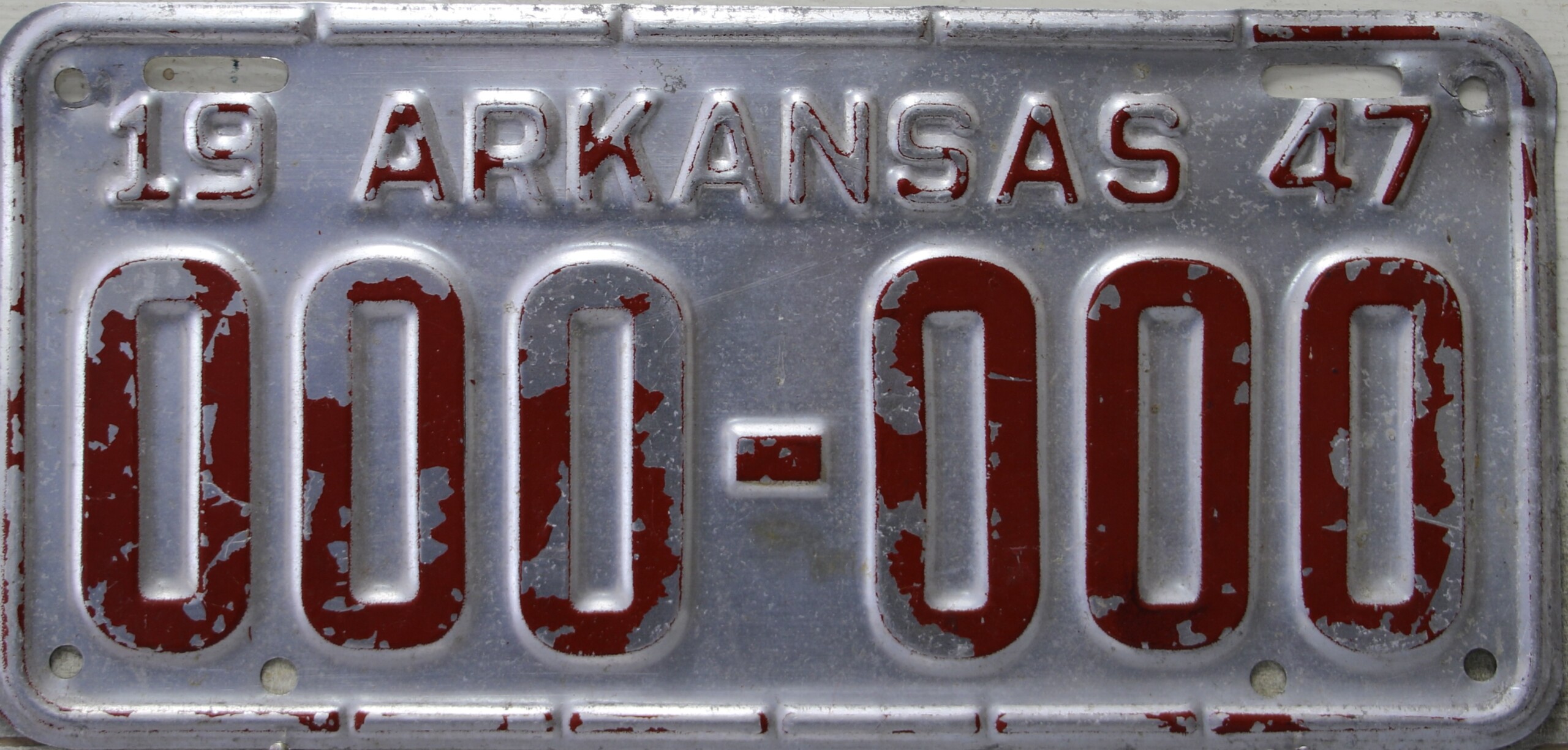 Arkansas Sample License Plates Collection | Great American Plates