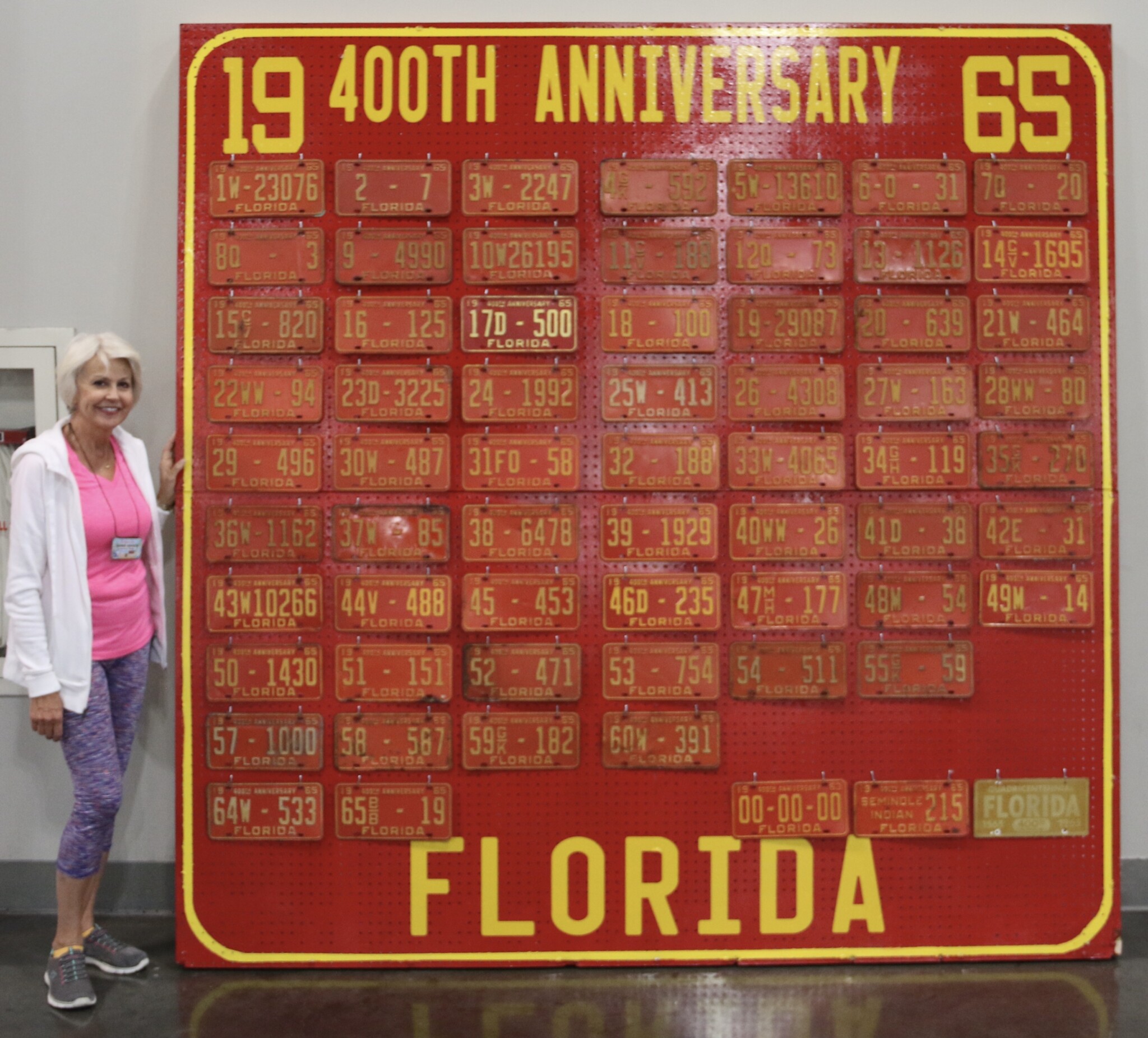 1965 Florida 400th Anniversary License Plates Collection | Great ...