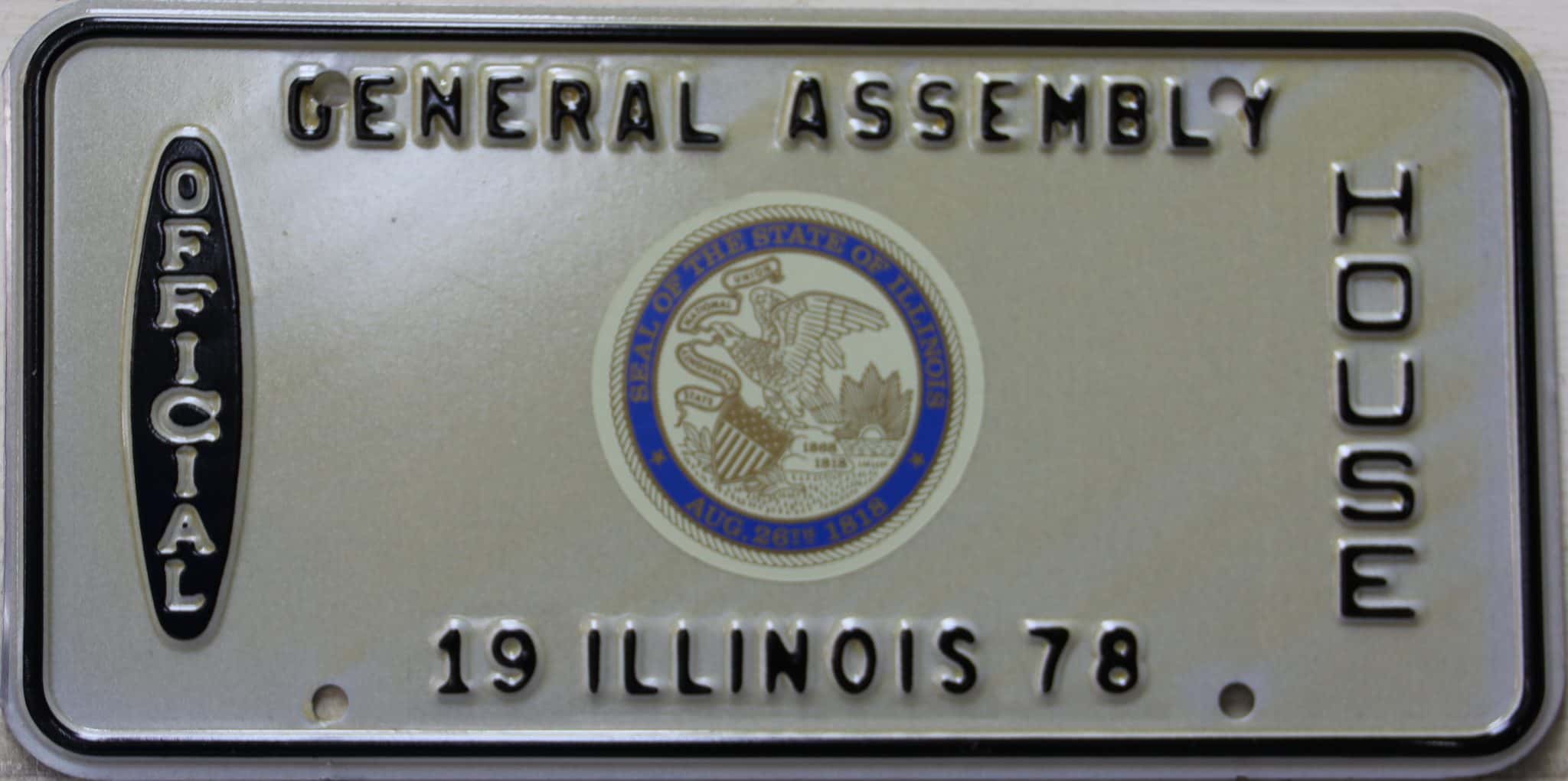 General Assembly - Illinois - 1978 | Great American Plates