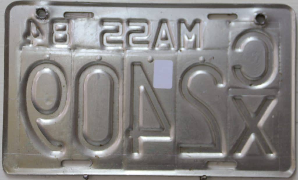 CX2409 - Massachusetts - 1984 | Great American Plates