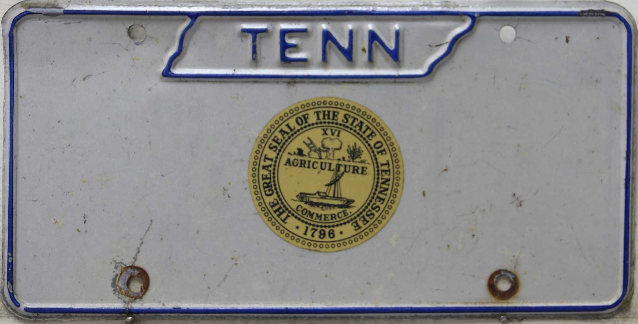 Blank - Tennessee | Great American Plates