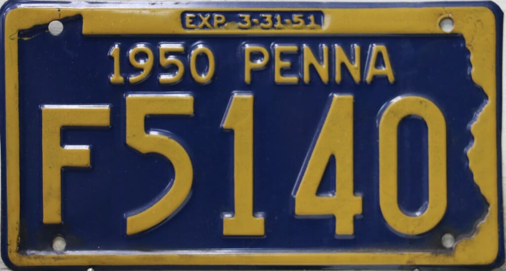 Vintage License Plates For Collectors | Great American Plates