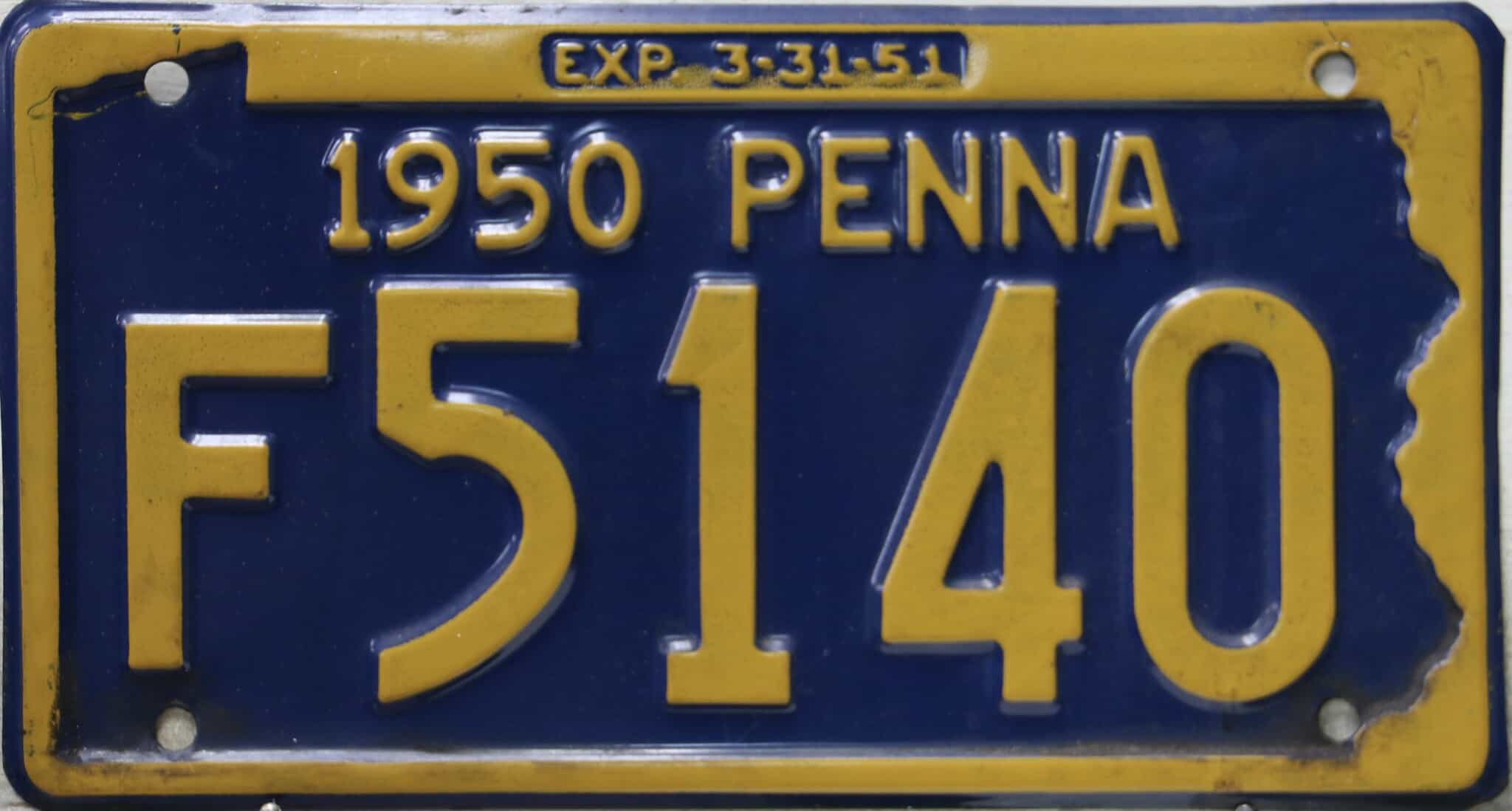 Vintage License Plates For Collectors | Great American Plates
