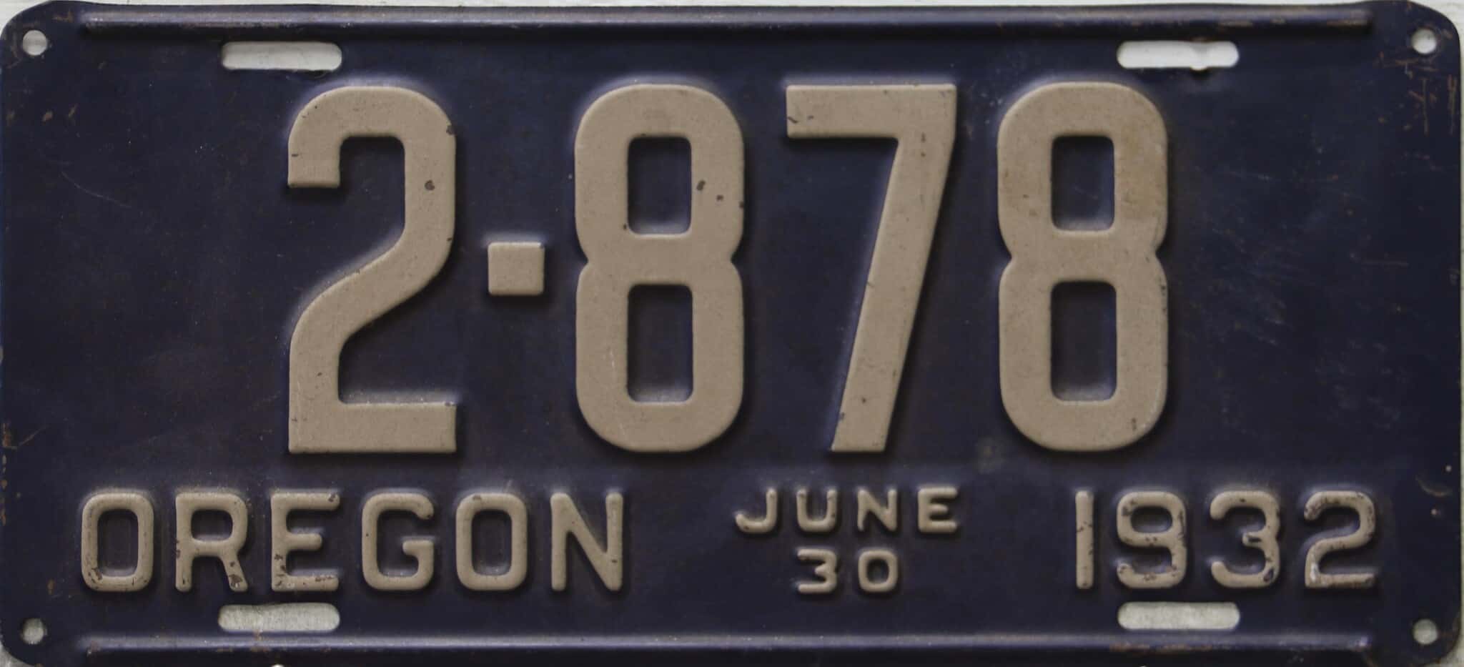 Vintage License Plates For Collectors | Great American Plates