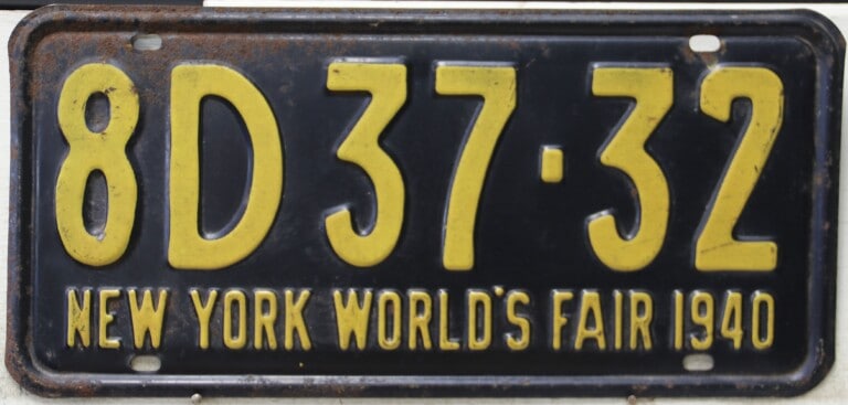 Vintage License Plates For Collectors | Great American Plates