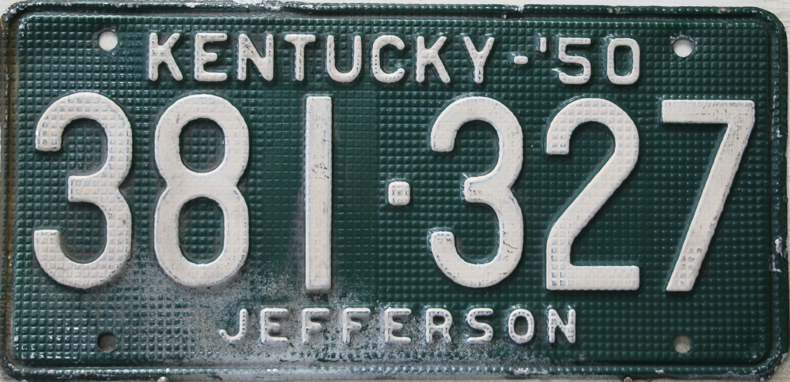381 327 - Kentucky - 1950 | Great American Plates