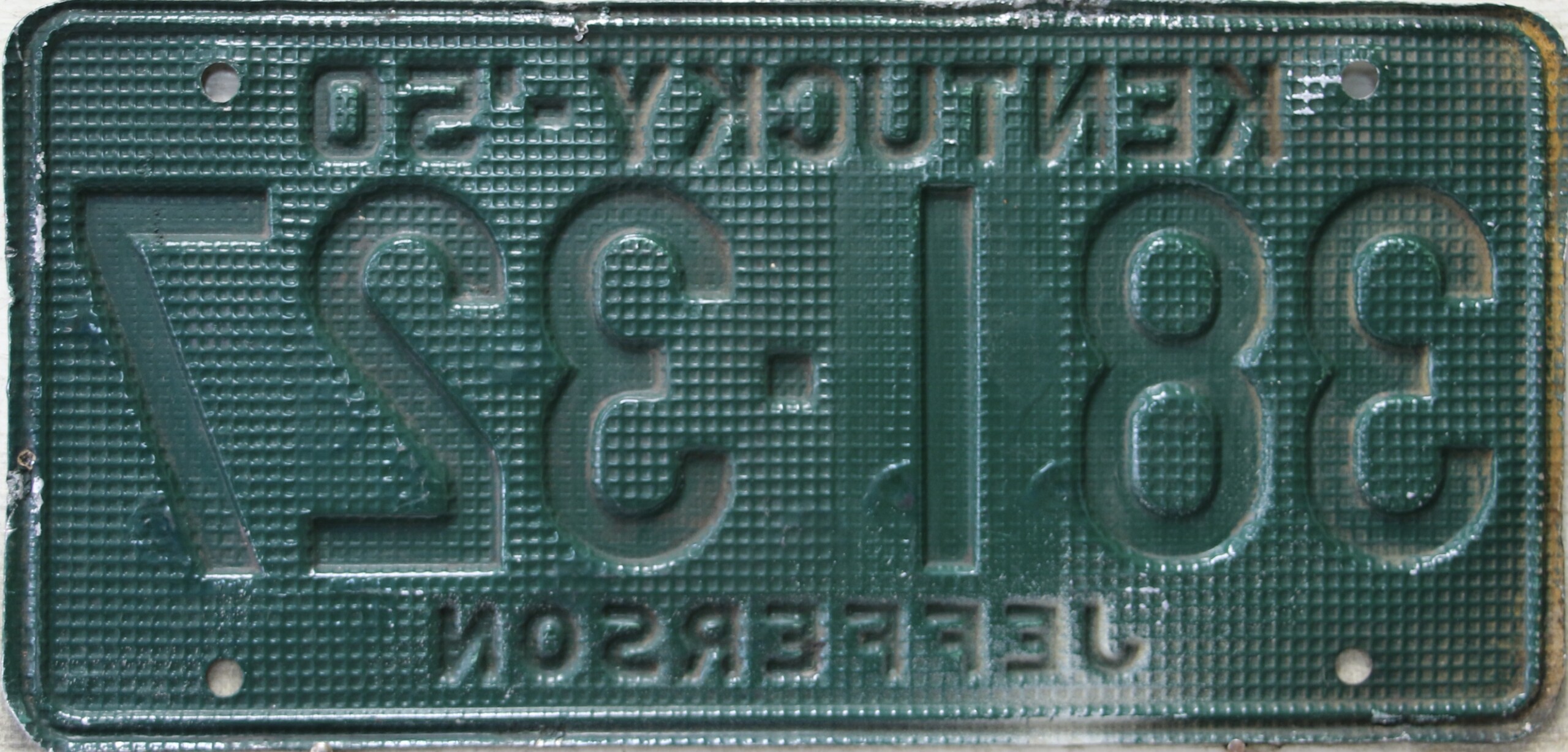 381 327 - Kentucky - 1950 | Great American Plates