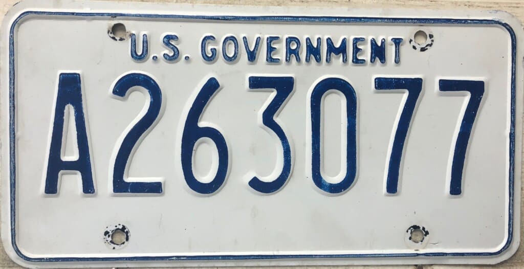 A263077 PAIR - U.S. Government | Great American Plates