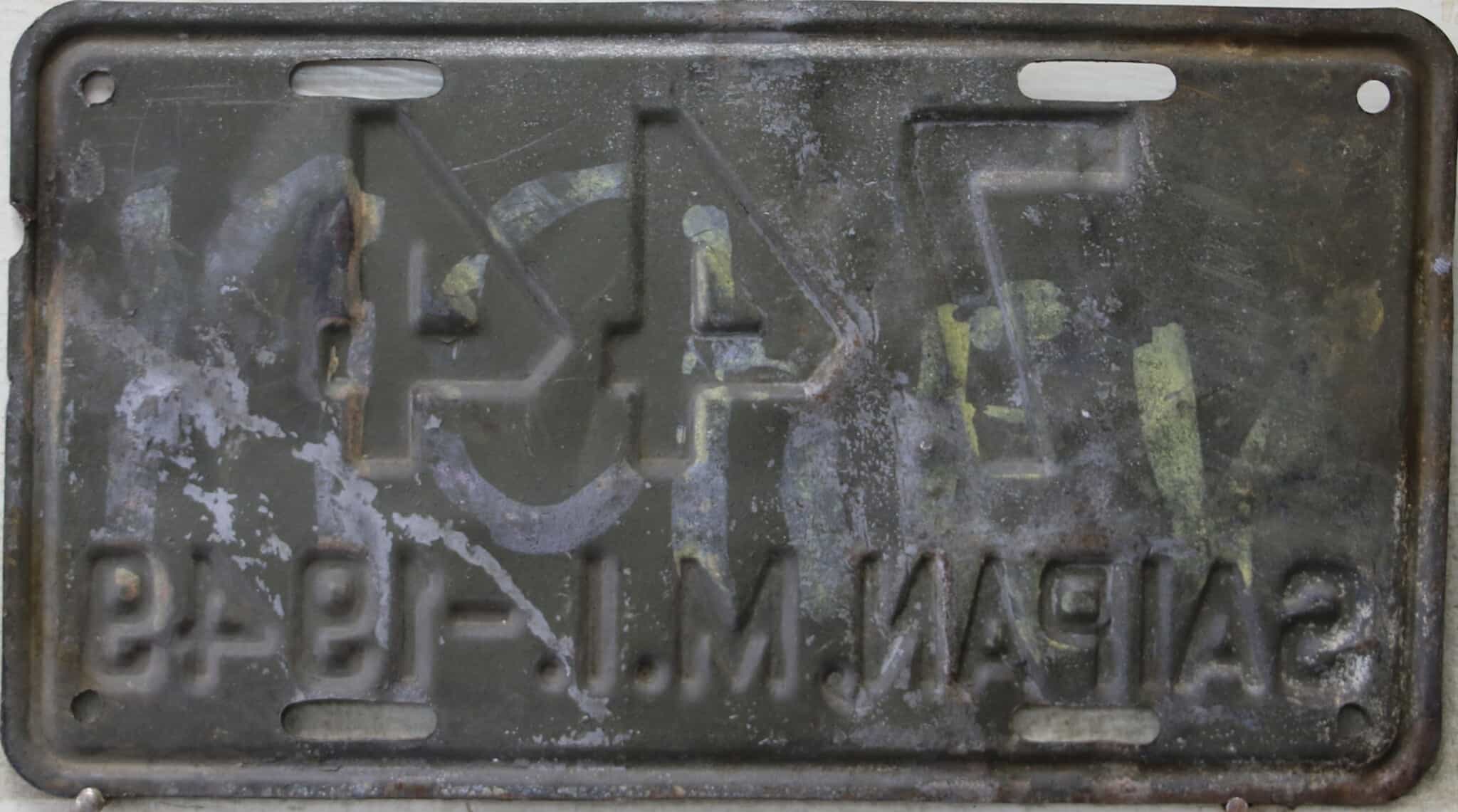 744 - Saipan - 1949 | Great American Plates