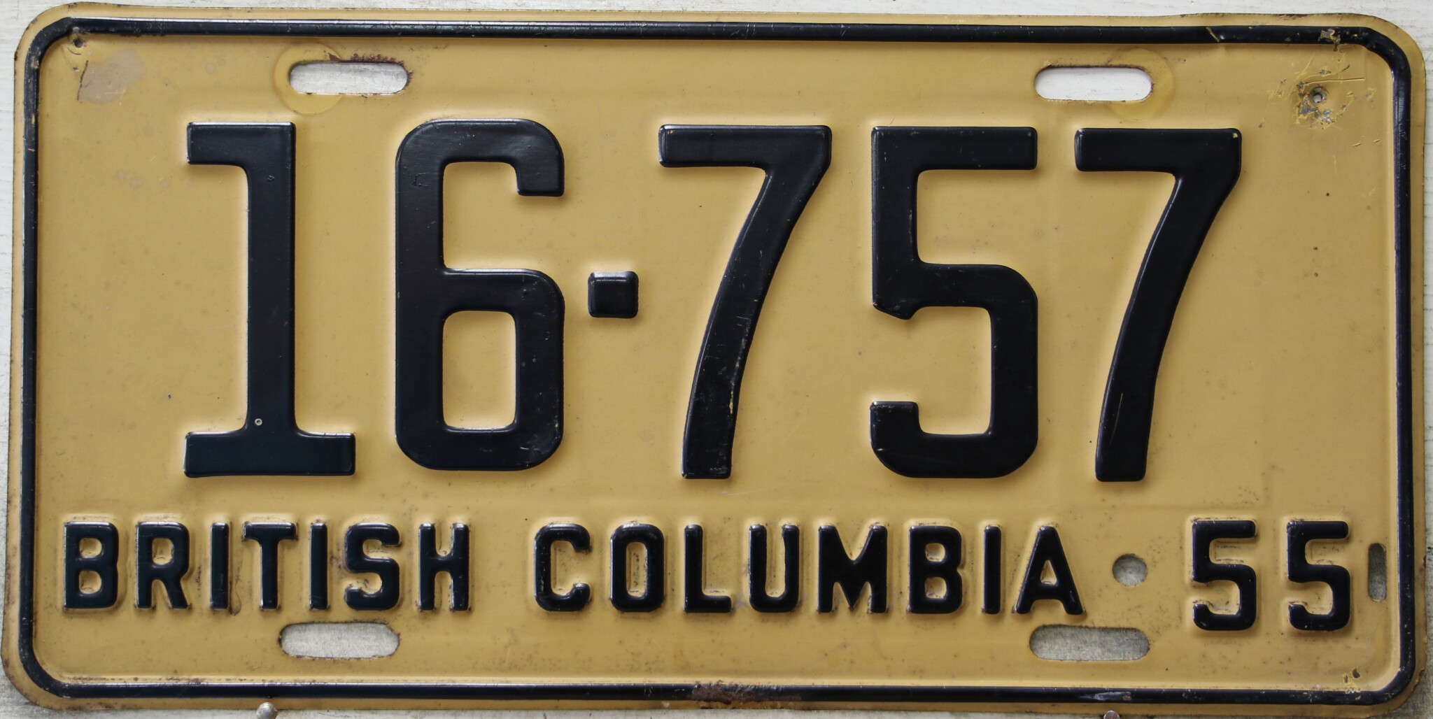16 757 - British Columbia - 1955 | Great American Plates