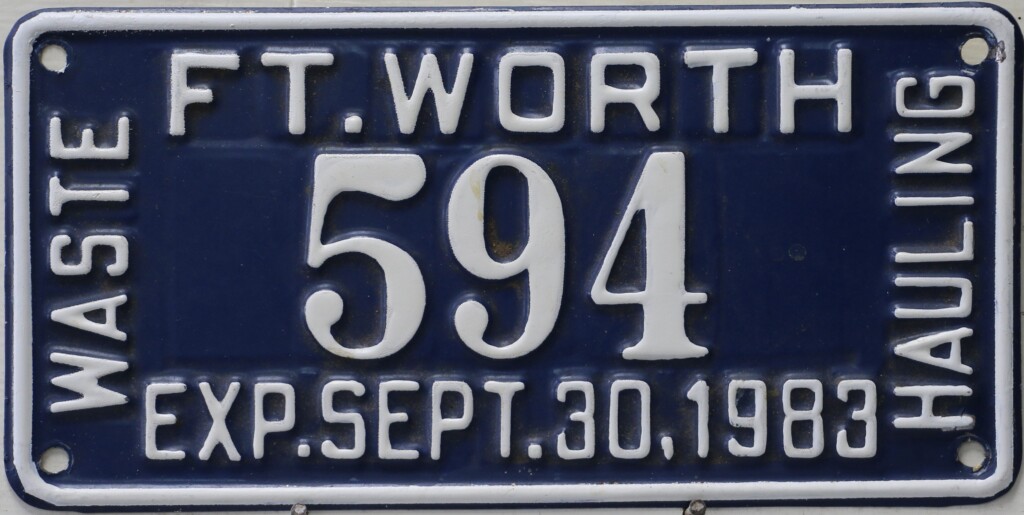 594 - Texas - 1983 | Great American Plates