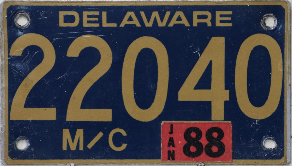 22040 - Delaware - 1988 | Great American Plates
