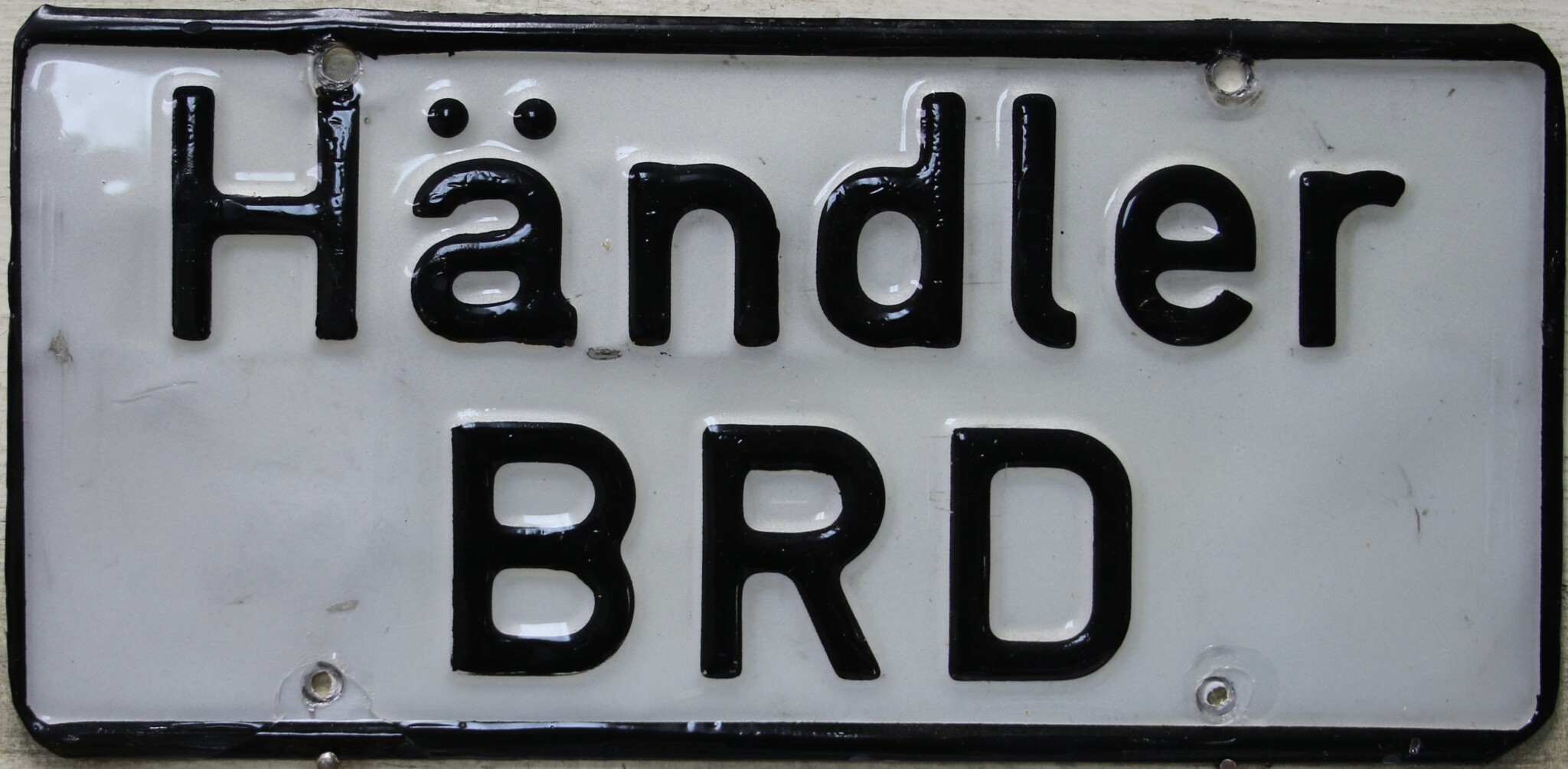 Handler BRD - Germany | Great American Plates
