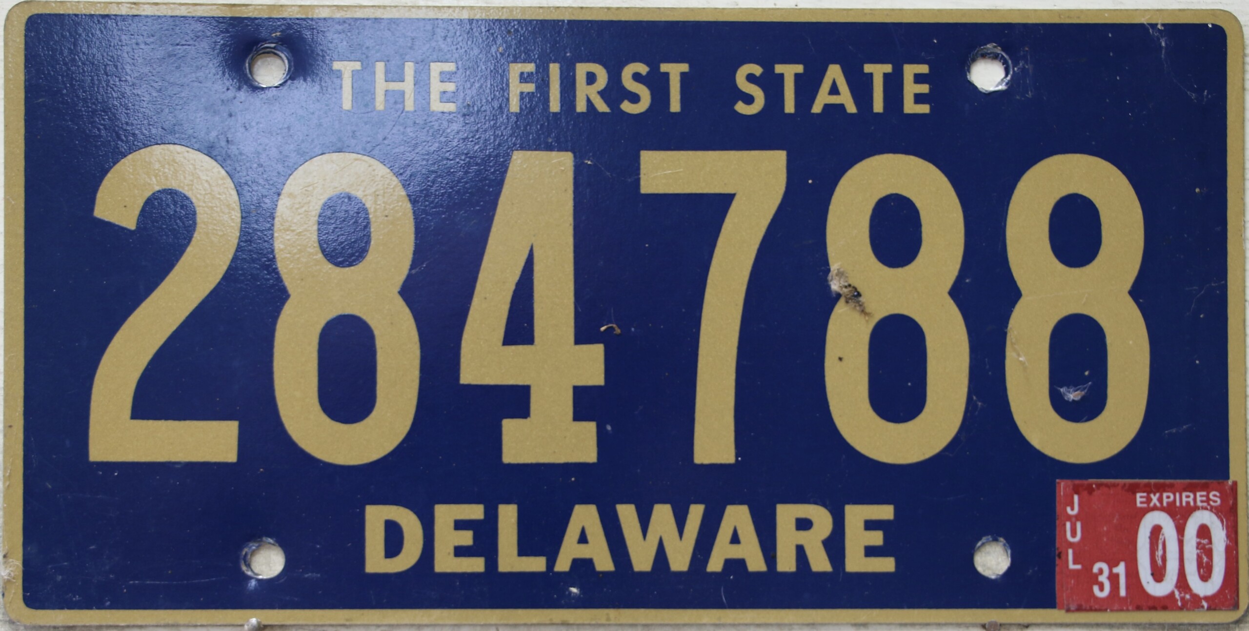 284788 - Delaware - 2000 | Great American Plates