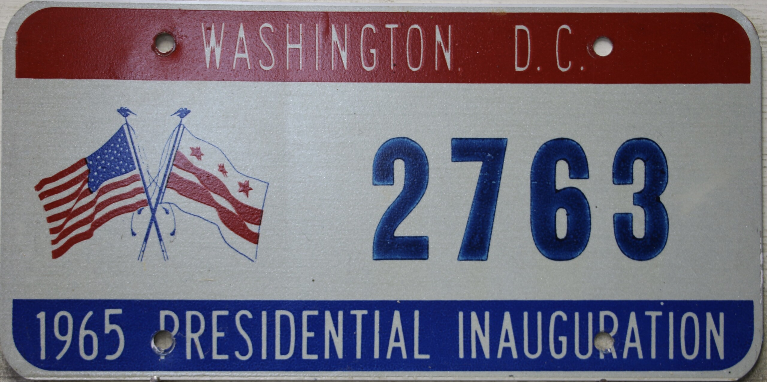 2763 - District of Columbia - 1965 | Great American Plates