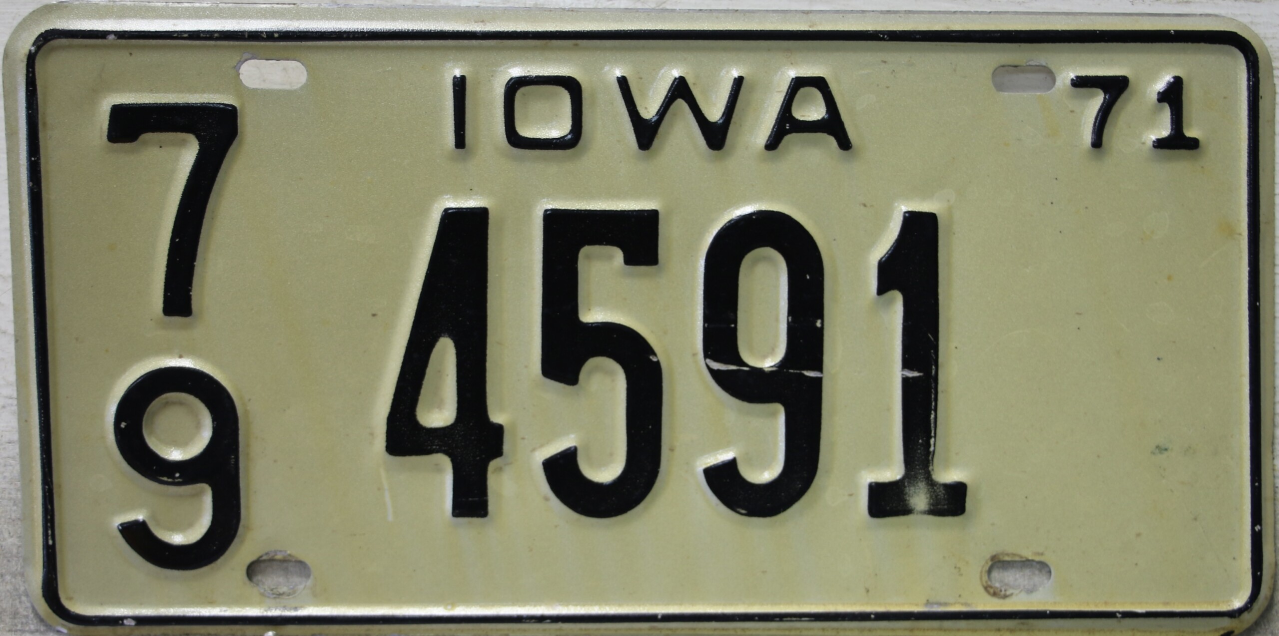 79 4591 - Indiana - 1971 | Great American Plates
