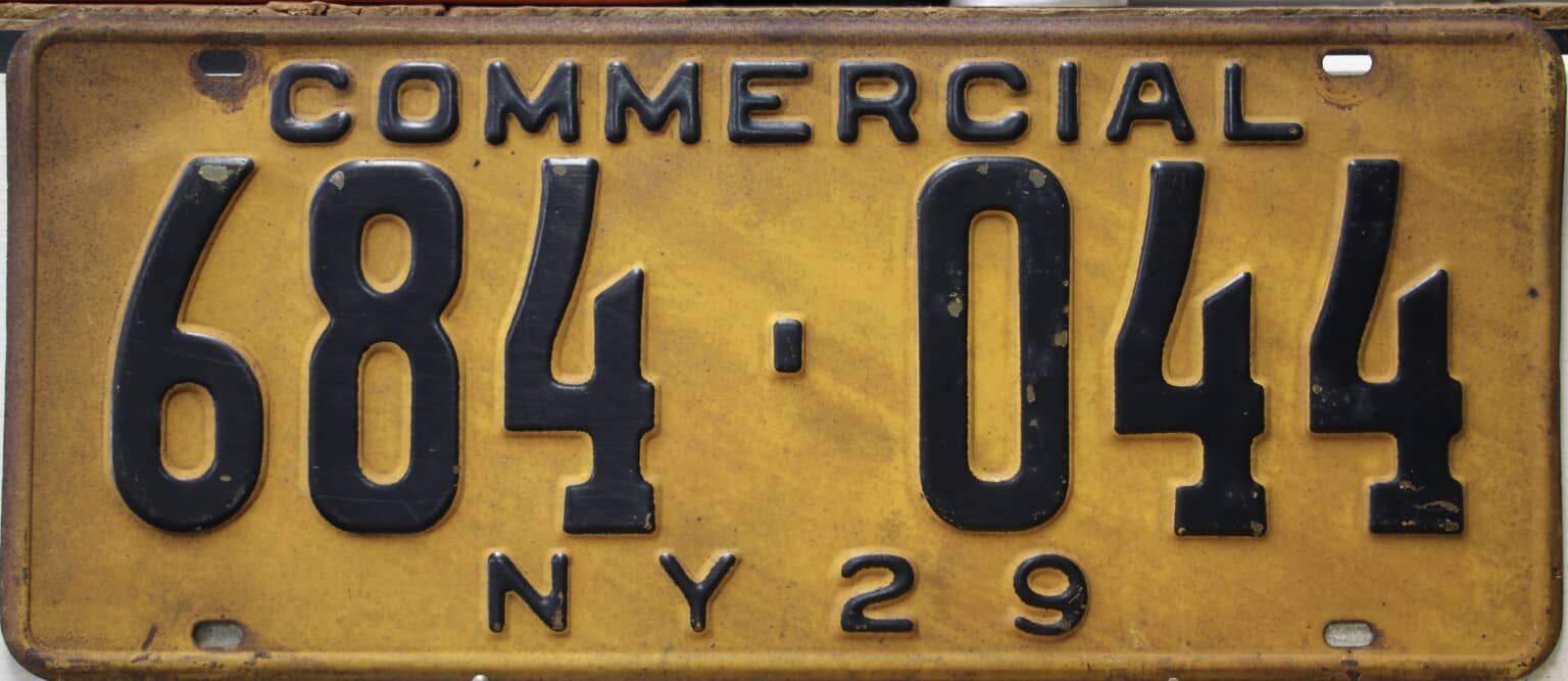 684 044 Pair - New York - 1929 | Great American Plates
