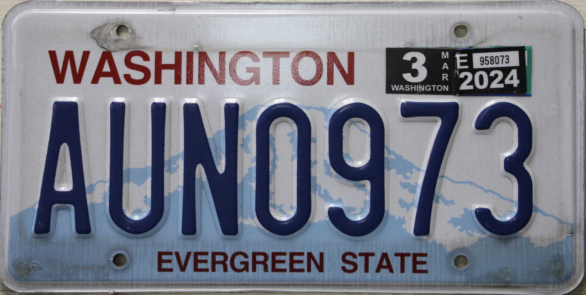 AUN0973 Pair - Washington - 2024 | Great American Plates