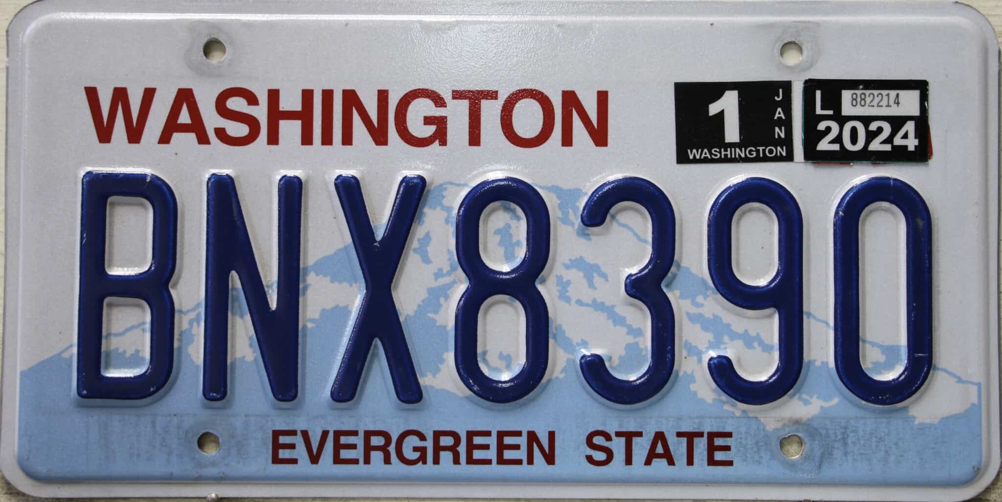 BNX8390 Pair - Washington - 2024 | Great American Plates