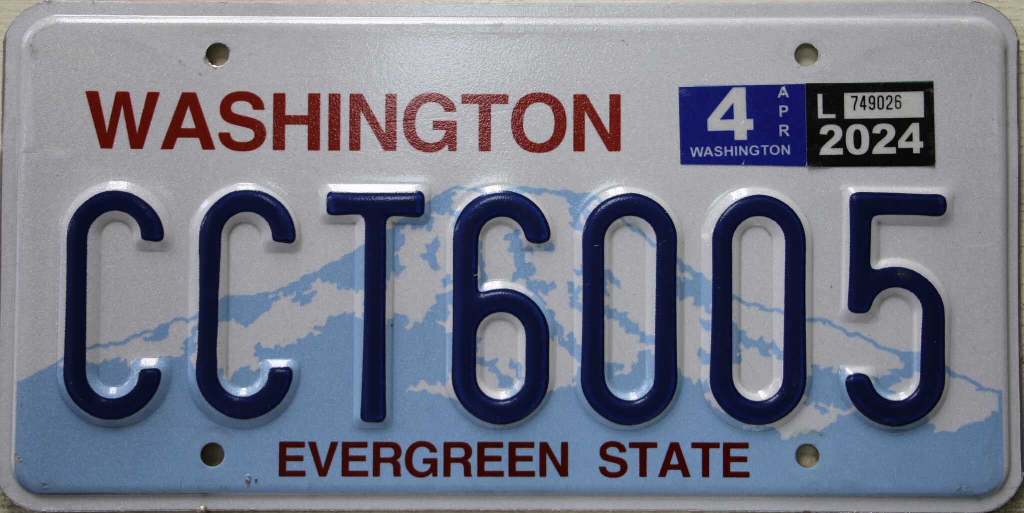 CCT6005 Pair - Washington - 2024 | Great American Plates