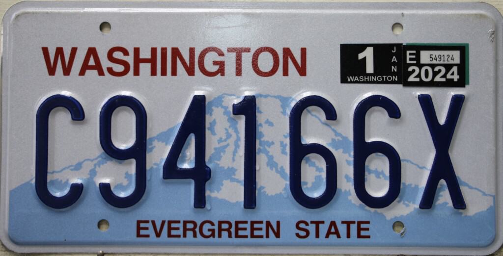 C94166X Pair - Washington - 2024 | Great American Plates