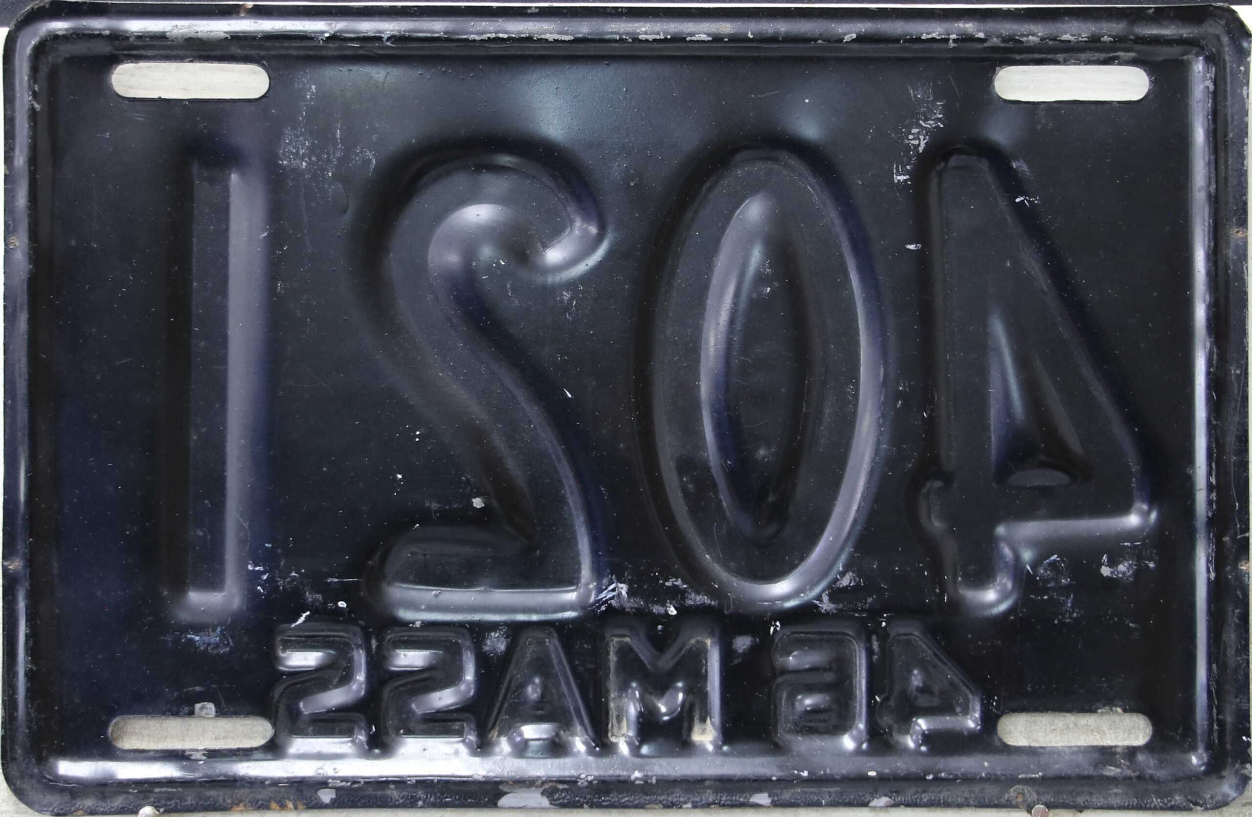 4021 - Massachusetts - 1946 | Great American Plates