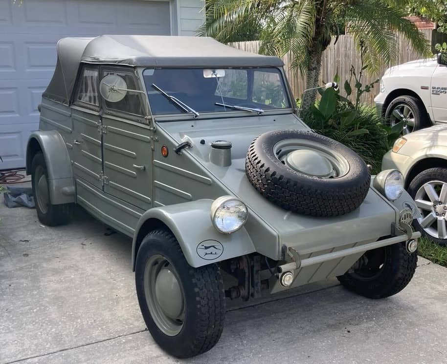 1944 VW type 82 or kubelwagen | Great American Plates