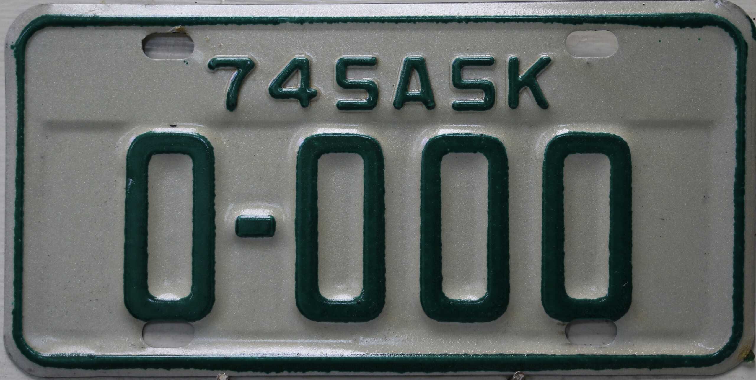 0 000 - Saskatchewan | Great American Plates