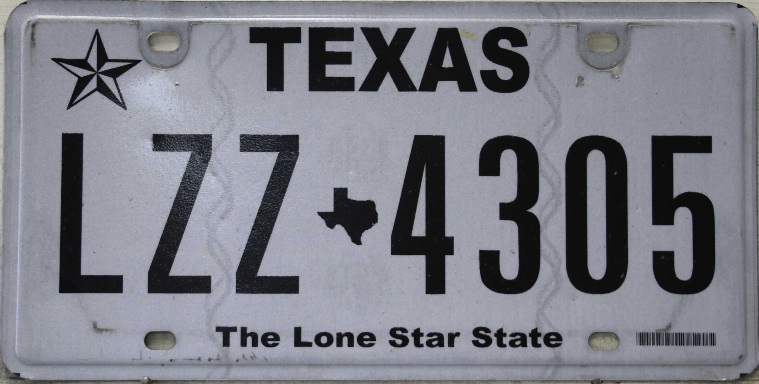 LZZ 4305 Pair - Texas | Great American Plates