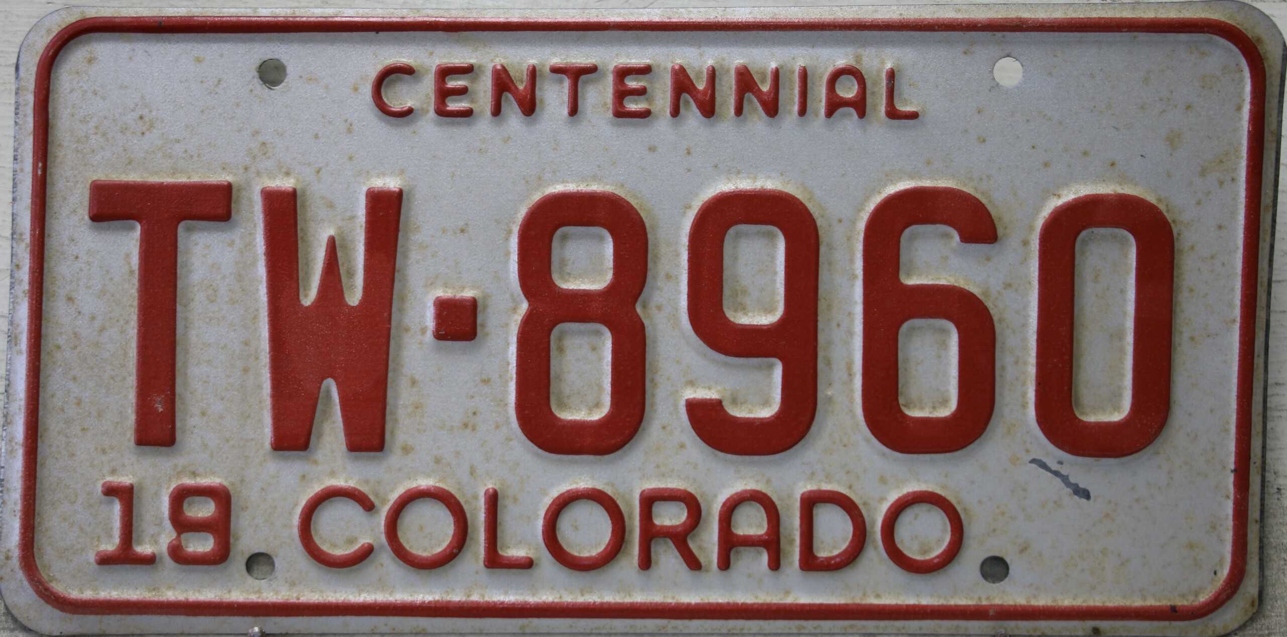 TW 8960 Pair - Colorado | Great American Plates