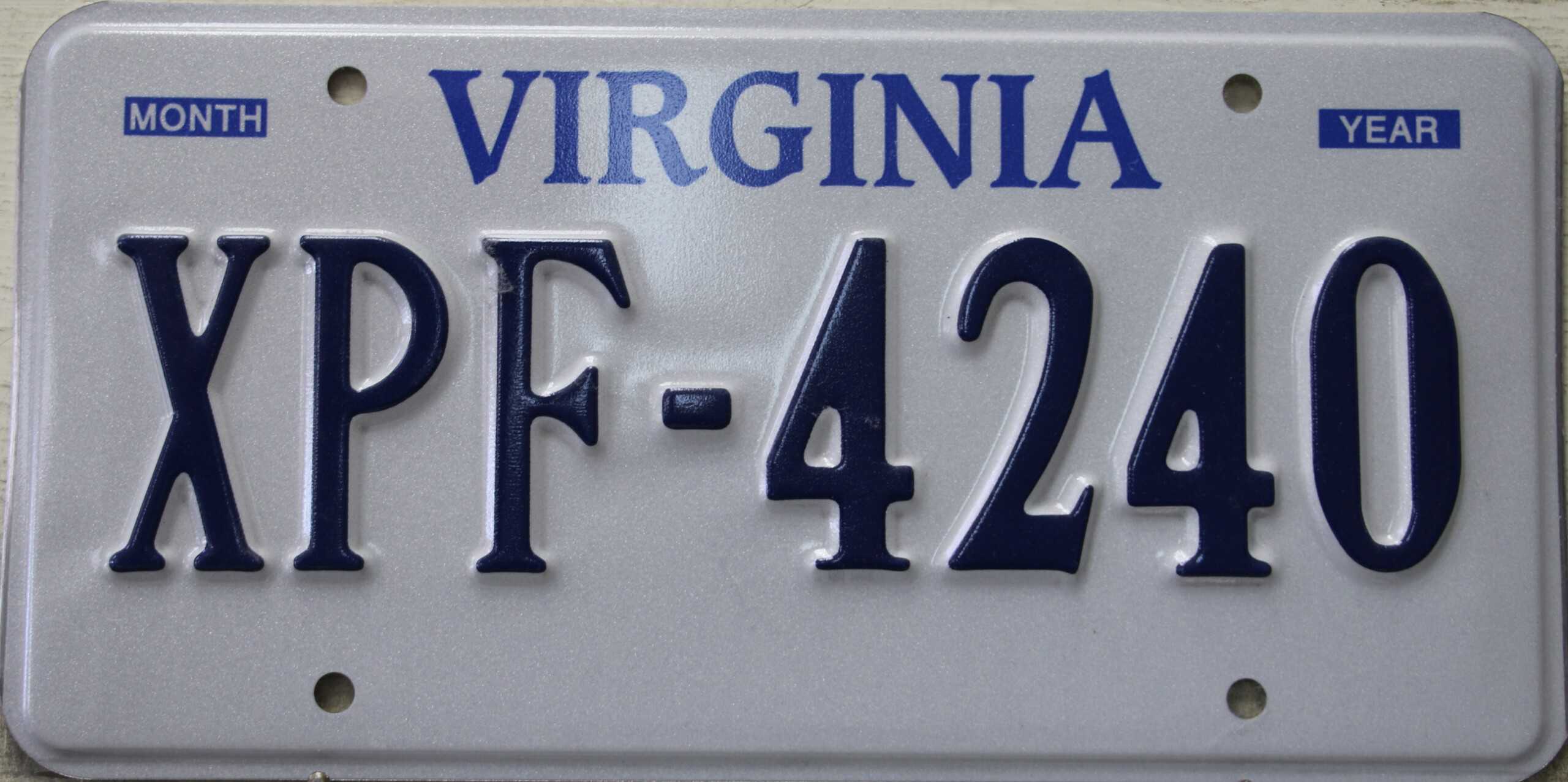 XPF 4240 Pair - Virginia | Great American Plates