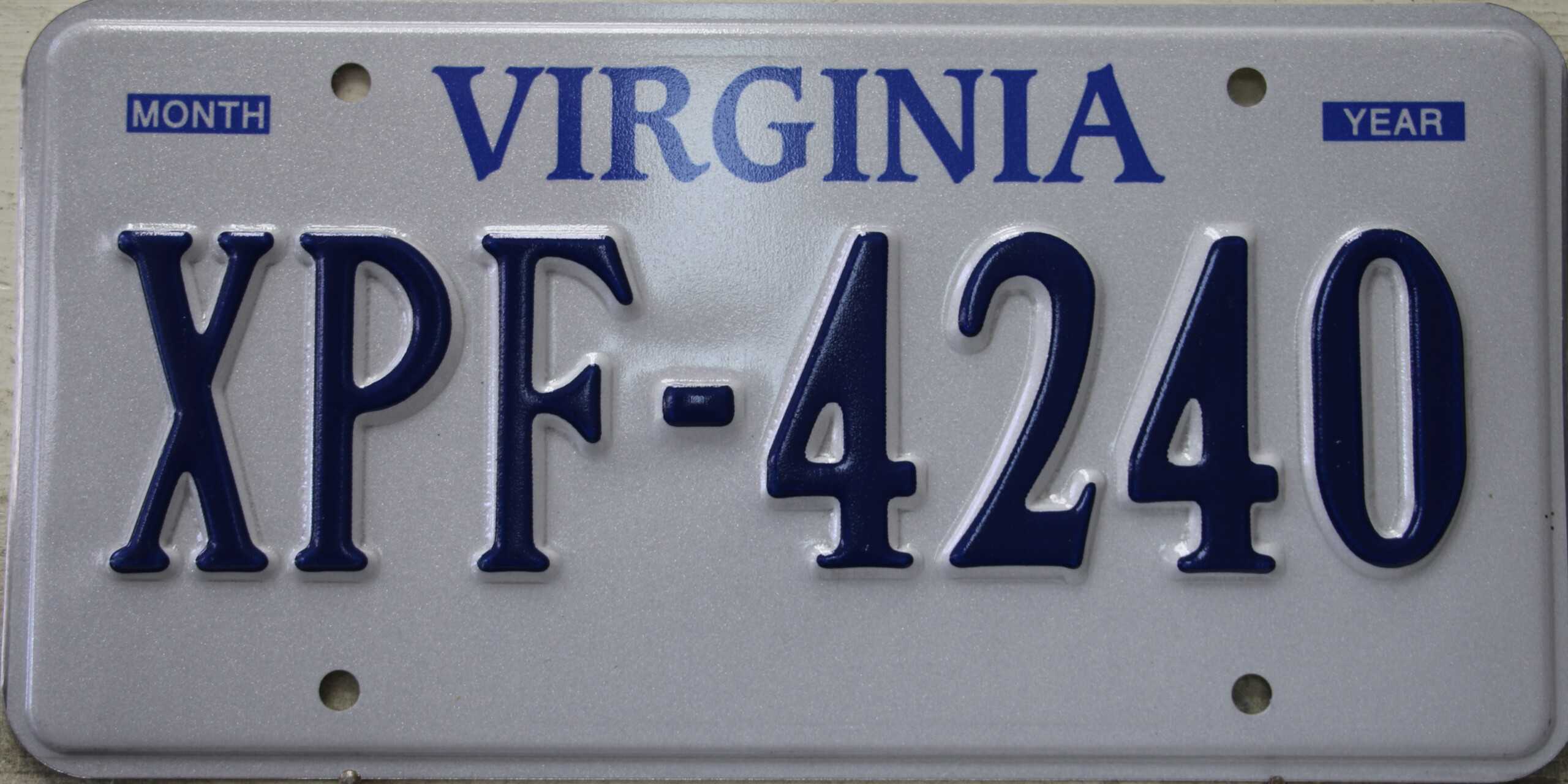 XPF 4240 Pair - Virginia | Great American Plates