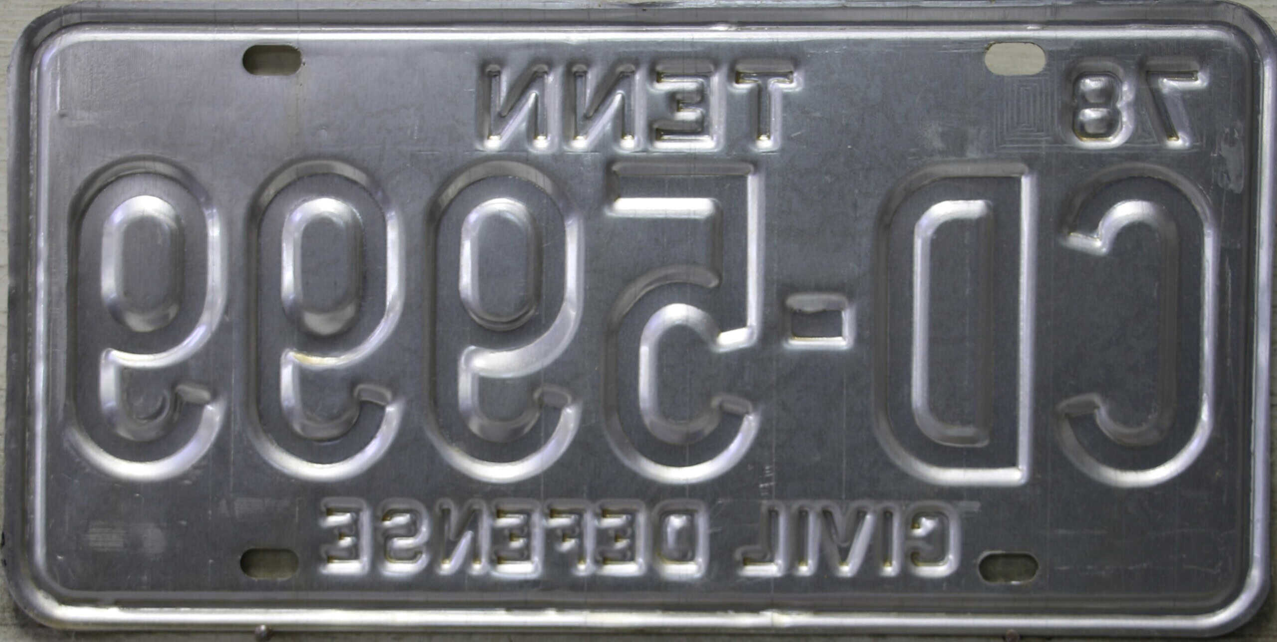 CD 5999 - Tennessee - 1978 | Great American Plates