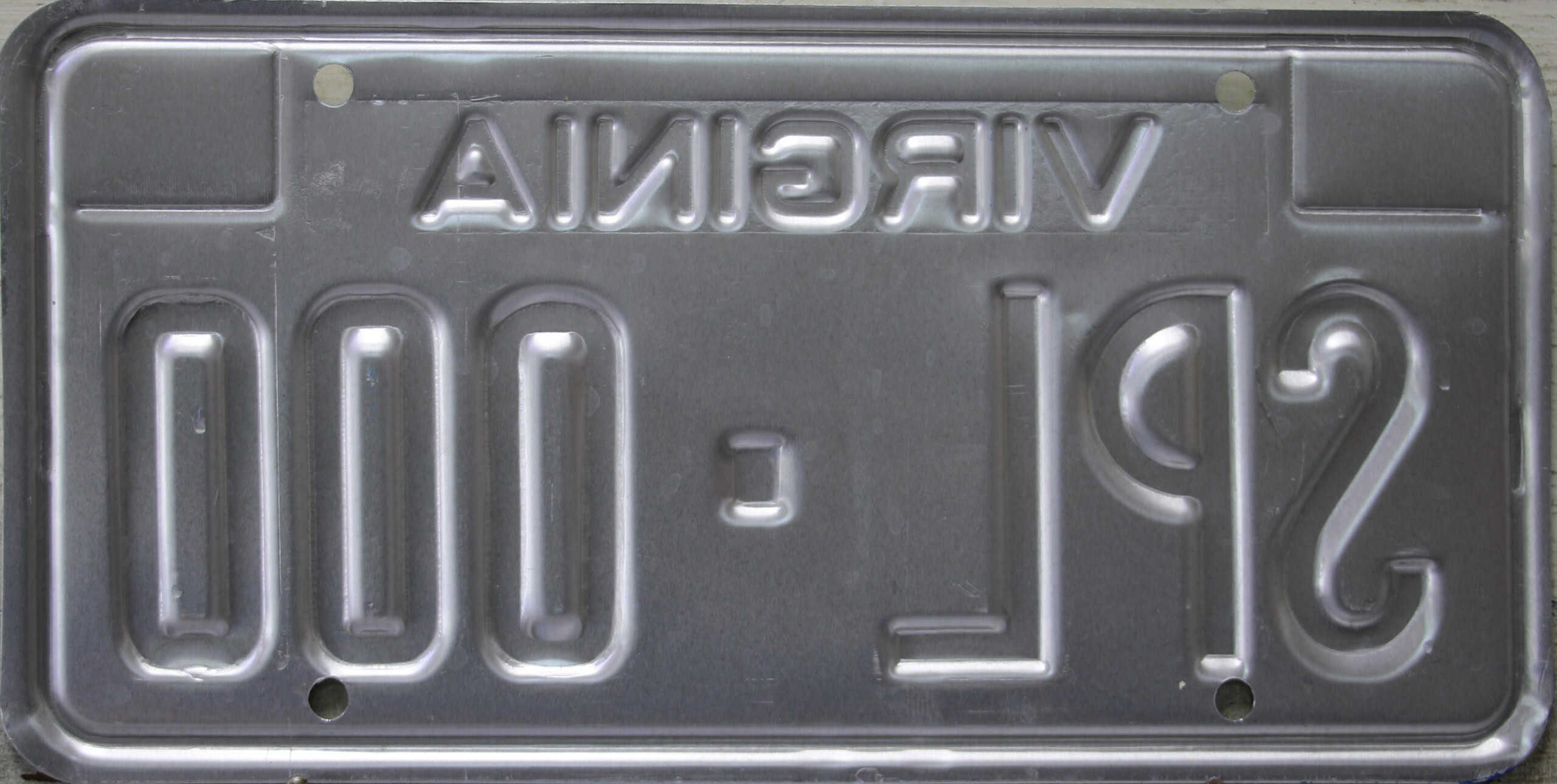 SPL 000 - Virginia | Great American Plates