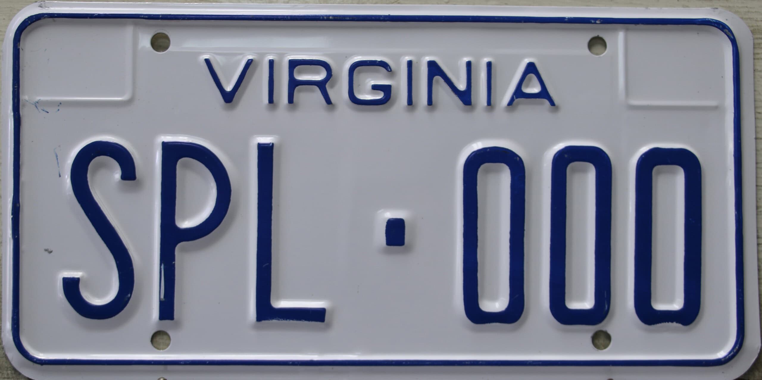 SPL 000 - Virginia | Great American Plates