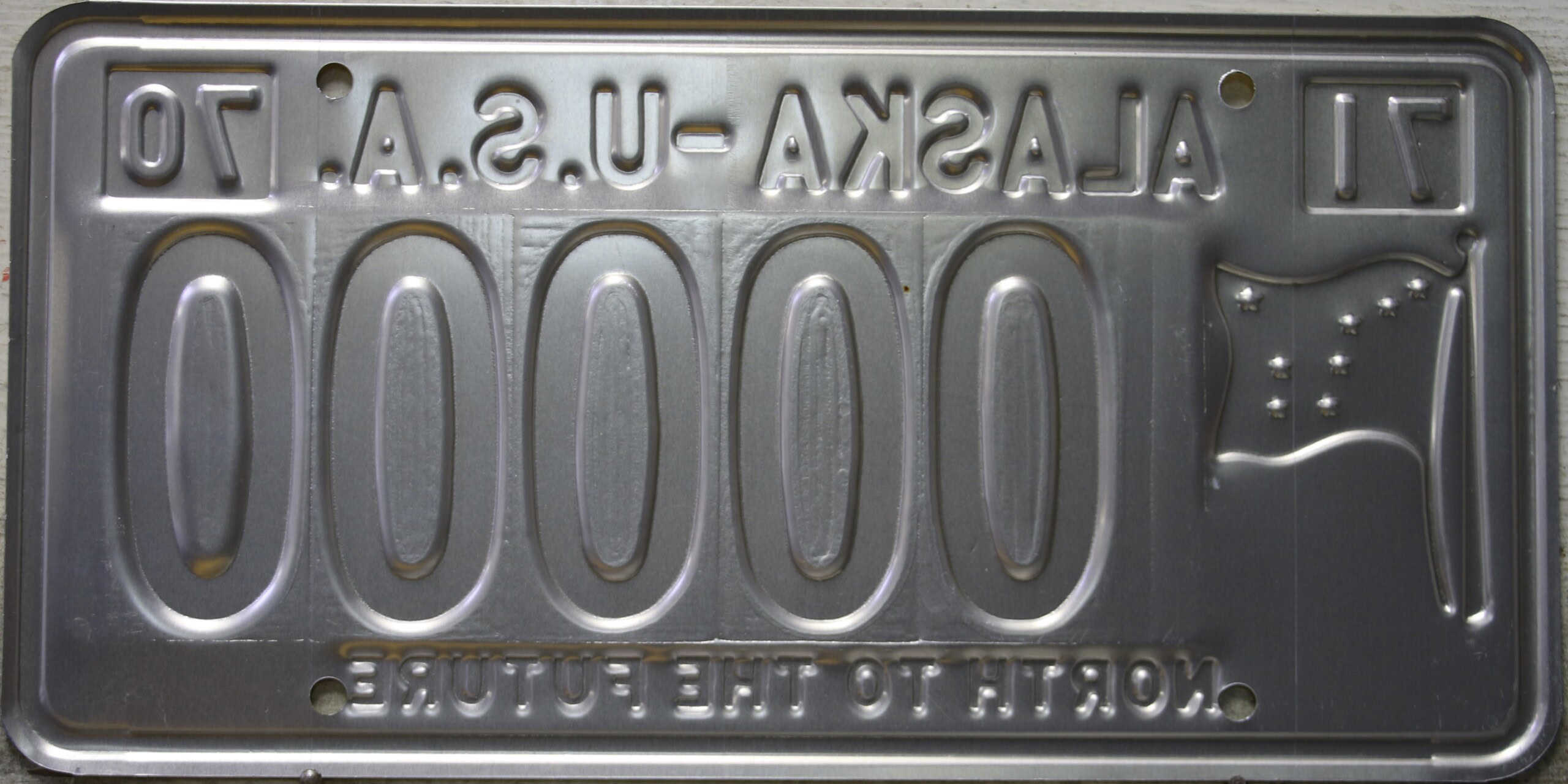 00000 - Alaska - 1971 | Great American Plates