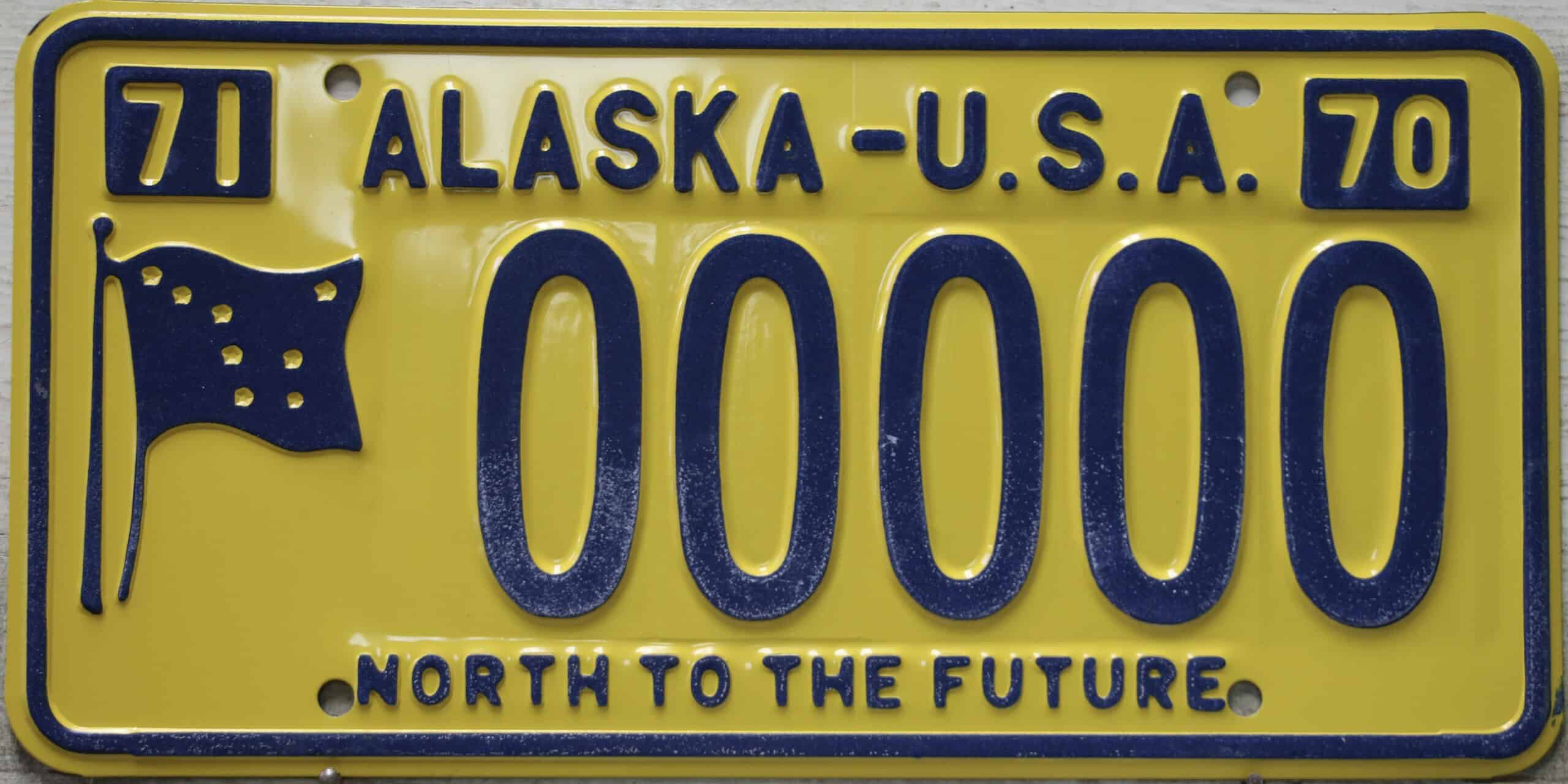00000 - Alaska - 1971 | Great American Plates