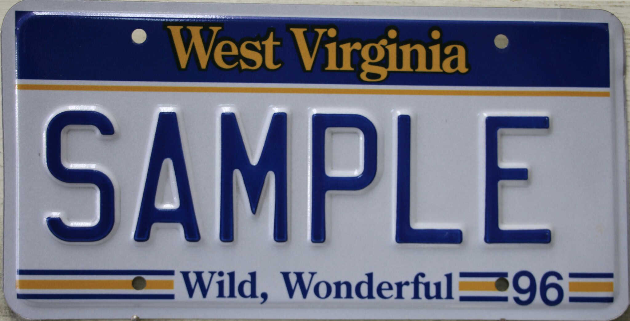 SAMPLE - West Virginia | Great American Plates