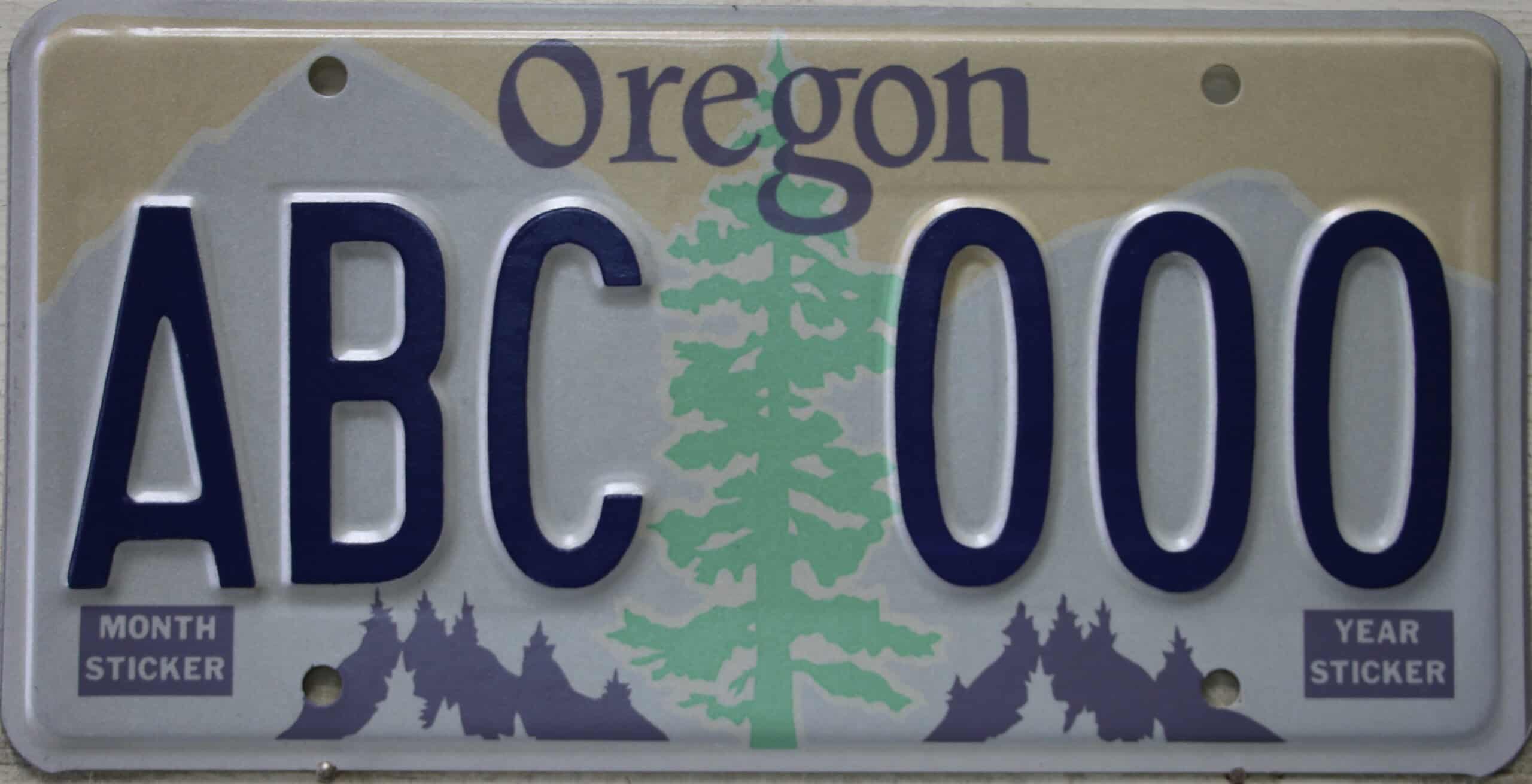ABC 000 - Oregon | Great American Plates