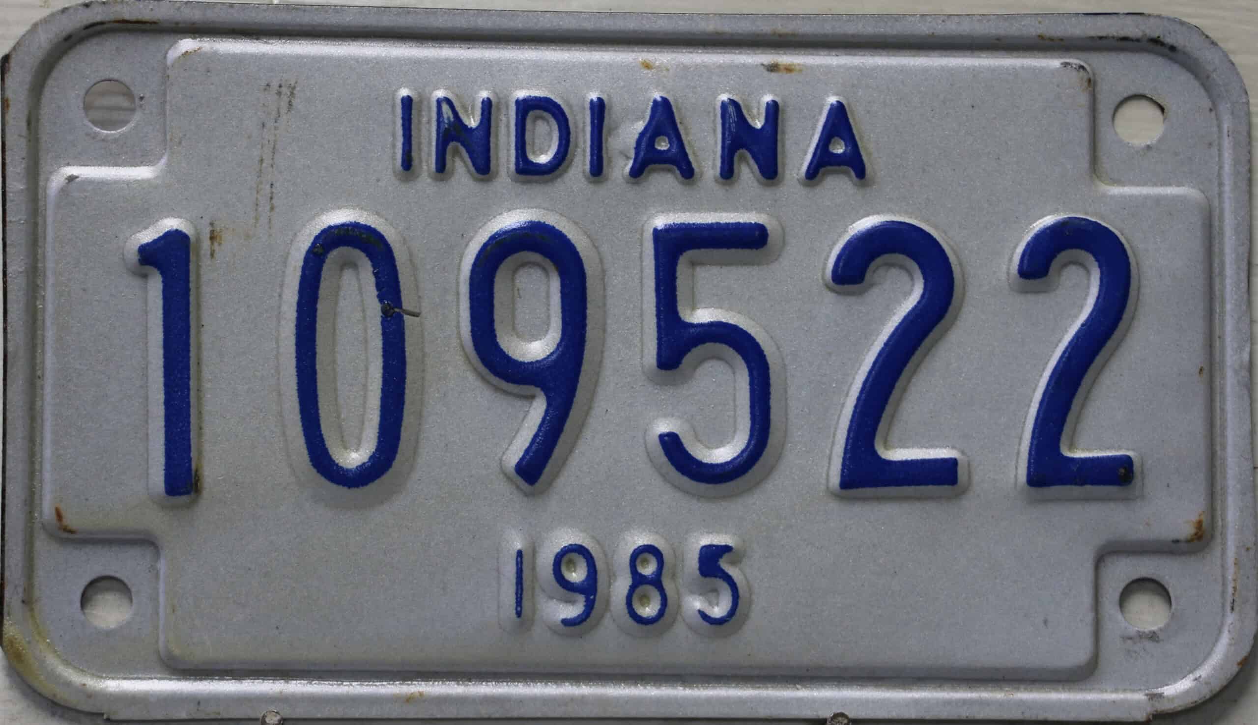109522 - Indiana - 1985 | Great American Plates