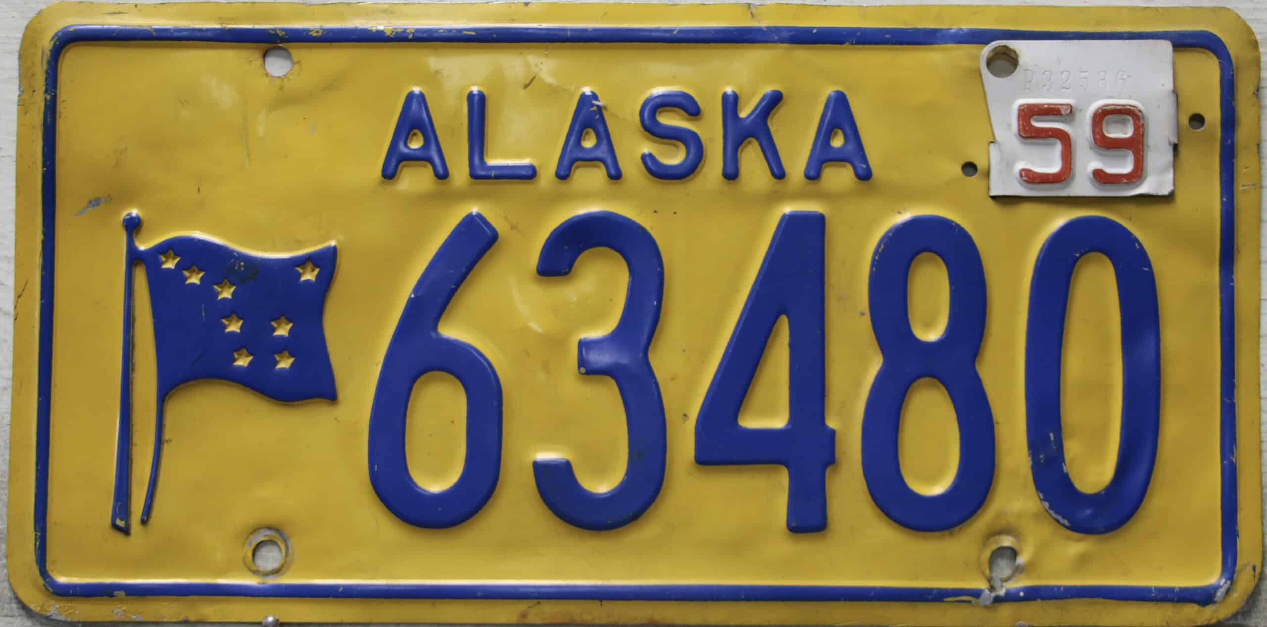 63480 Pair - Alaska - 1959 | Great American Plates