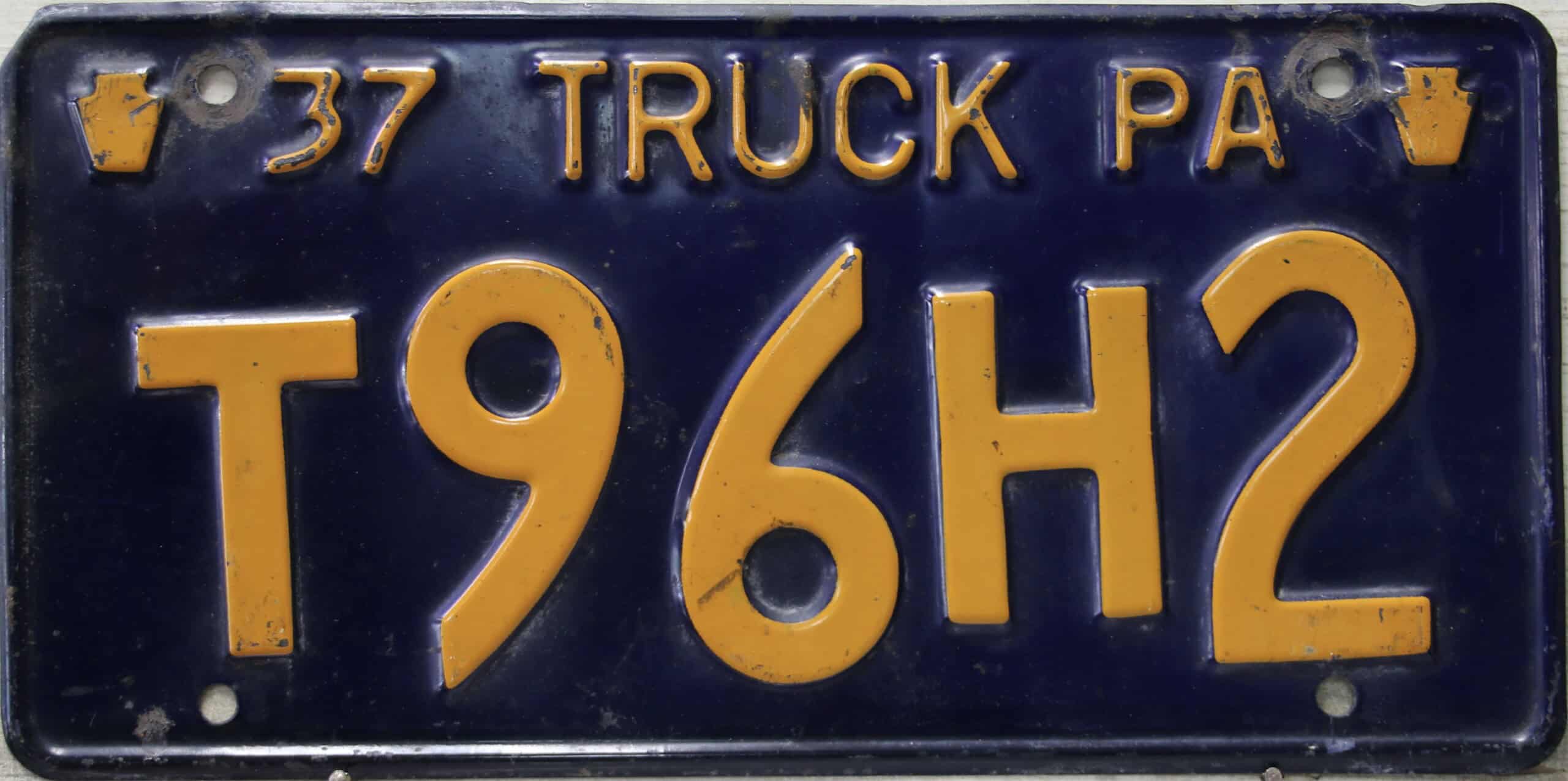T96HZ - Pennsylvania - 1937 | Great American Plates
