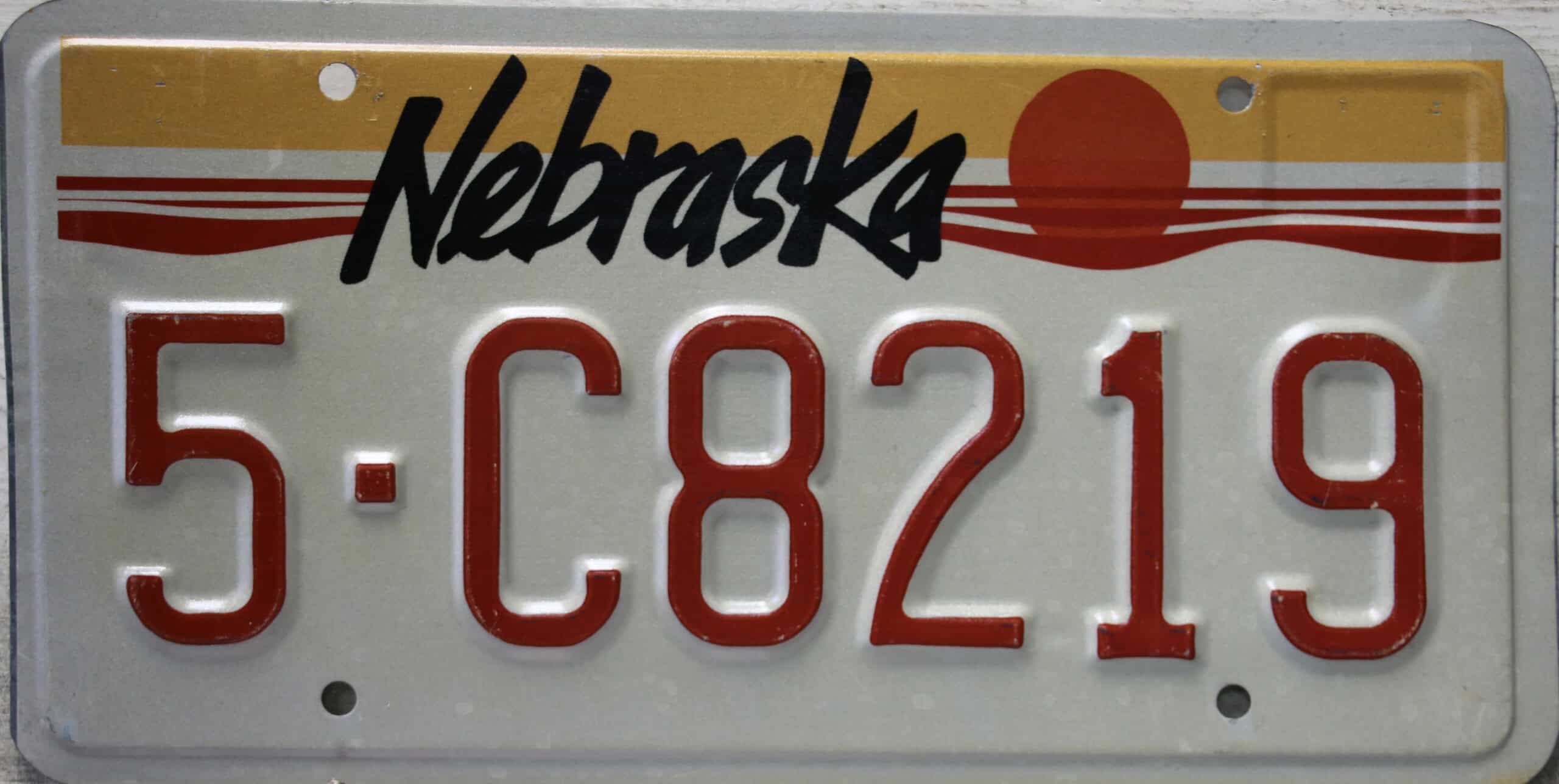 5 C8219 - Nebraska | Great American Plates