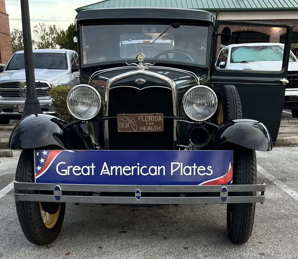 25th Annual Lake Mirror Classic Car Show | Great American Plates