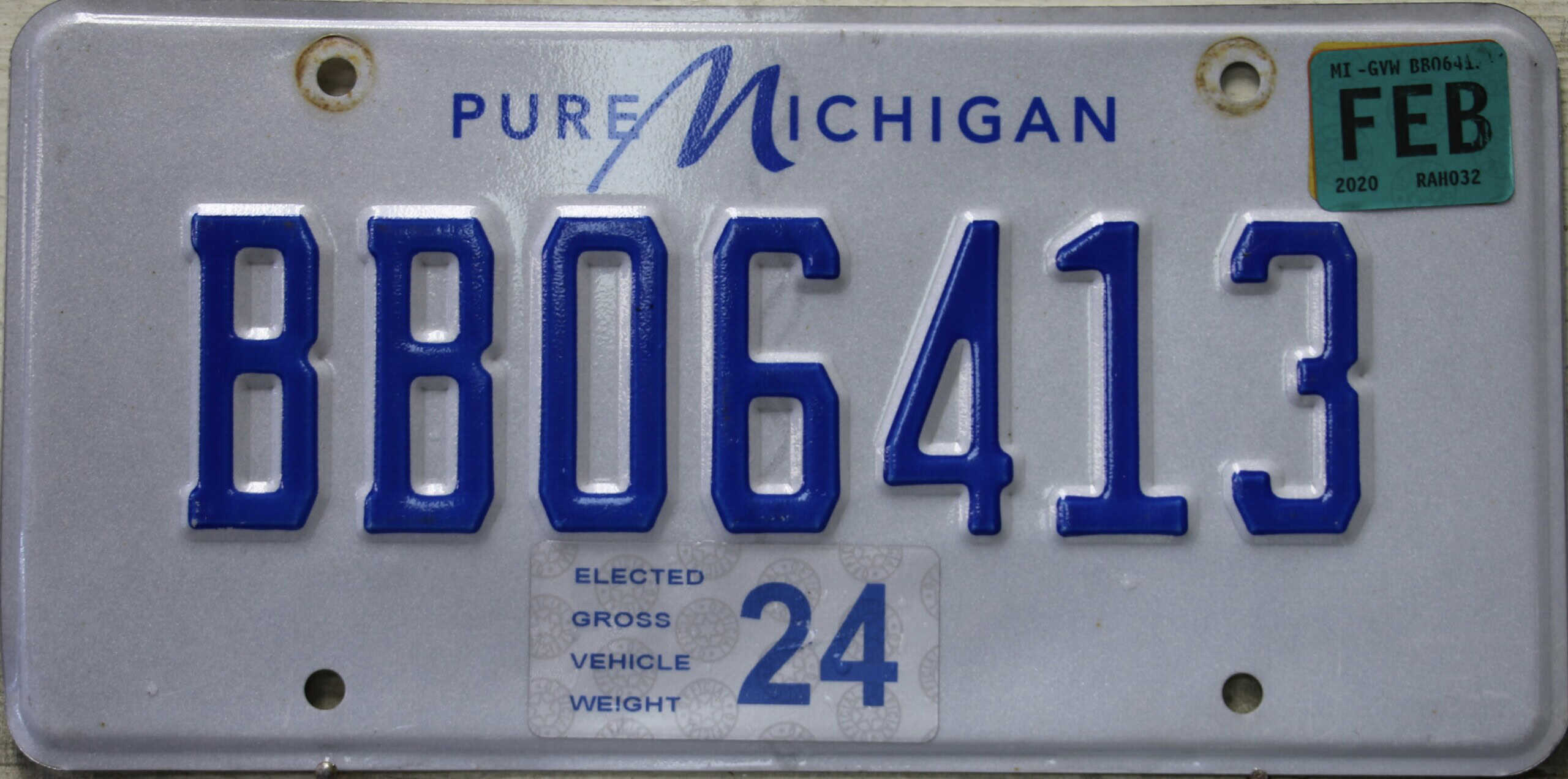 BB06413 - Michigan - 2020 | Great American Plates
