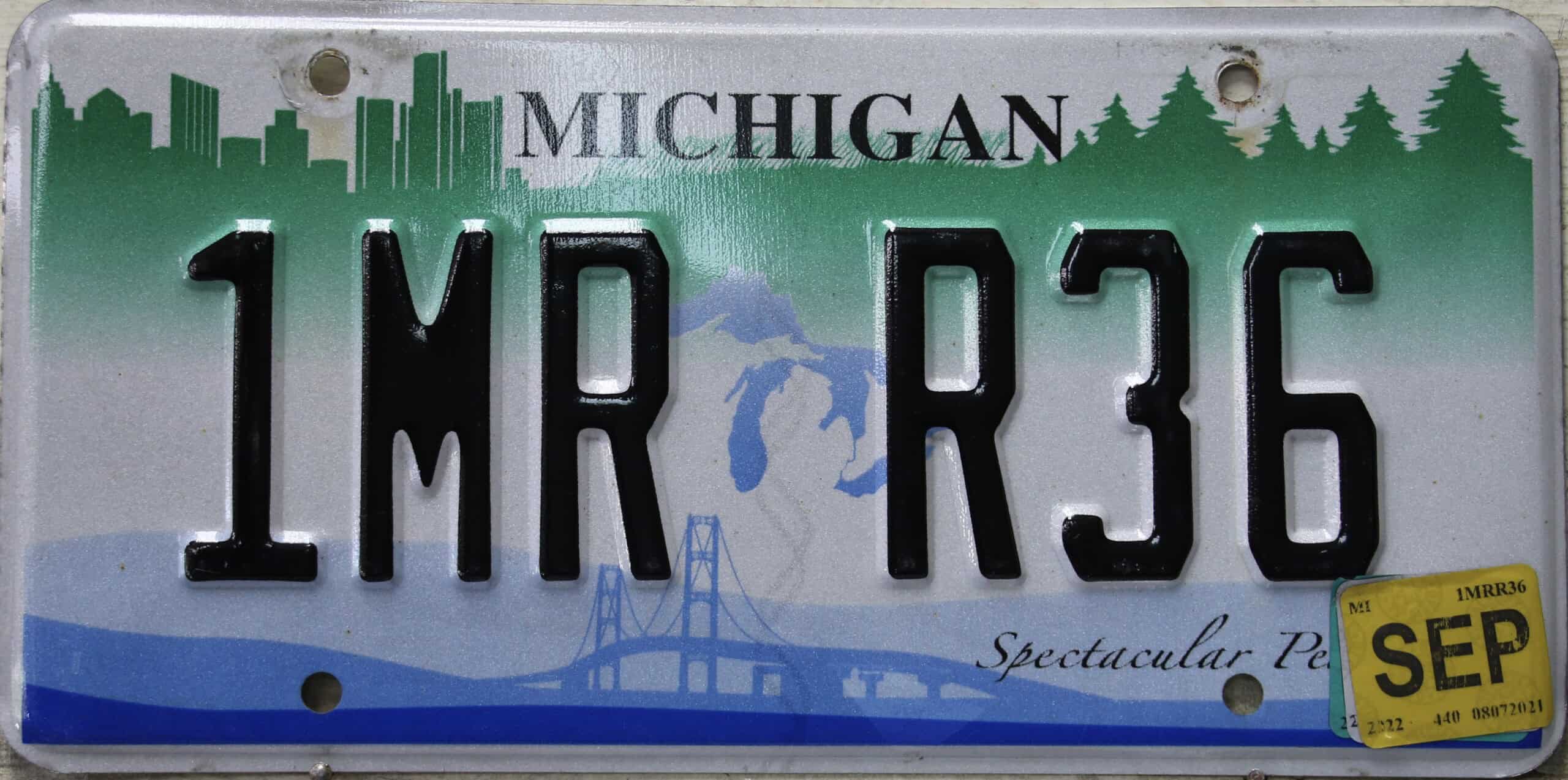 1MR R36 - Michigan - 2022 | Great American Plates