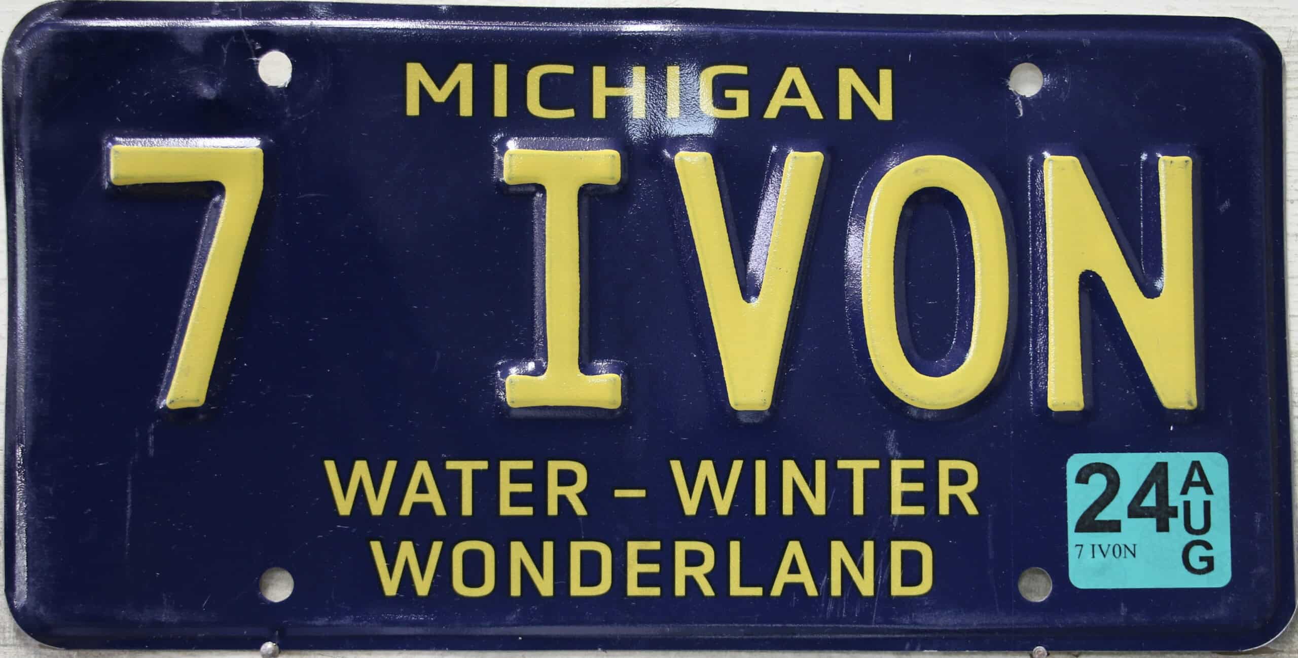 7 IV0N - Michigan - 2024 | Great American Plates